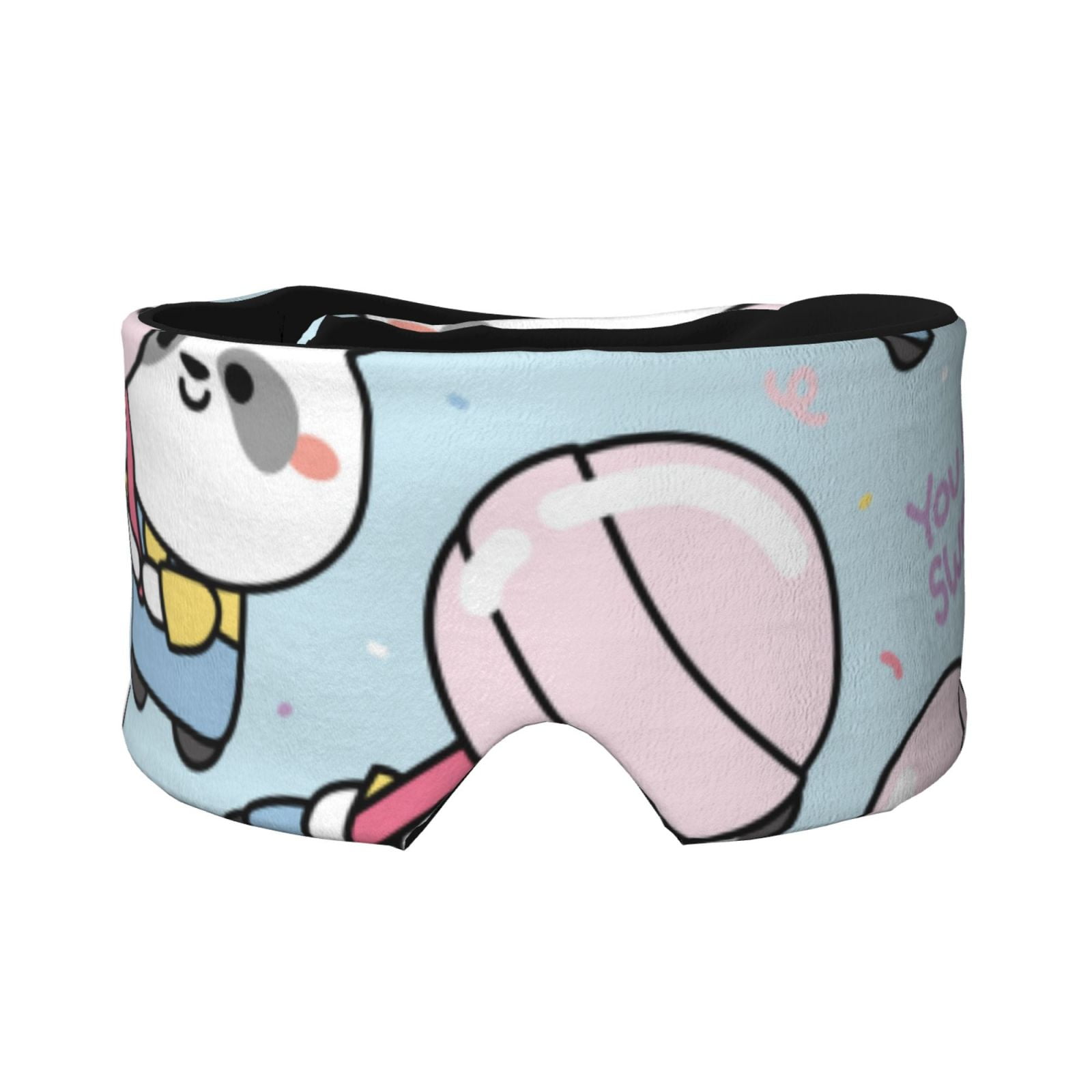 Disketp Cute Panda Bear Sleep Mask - Eye Mask for Sleeping, Full Eye ...