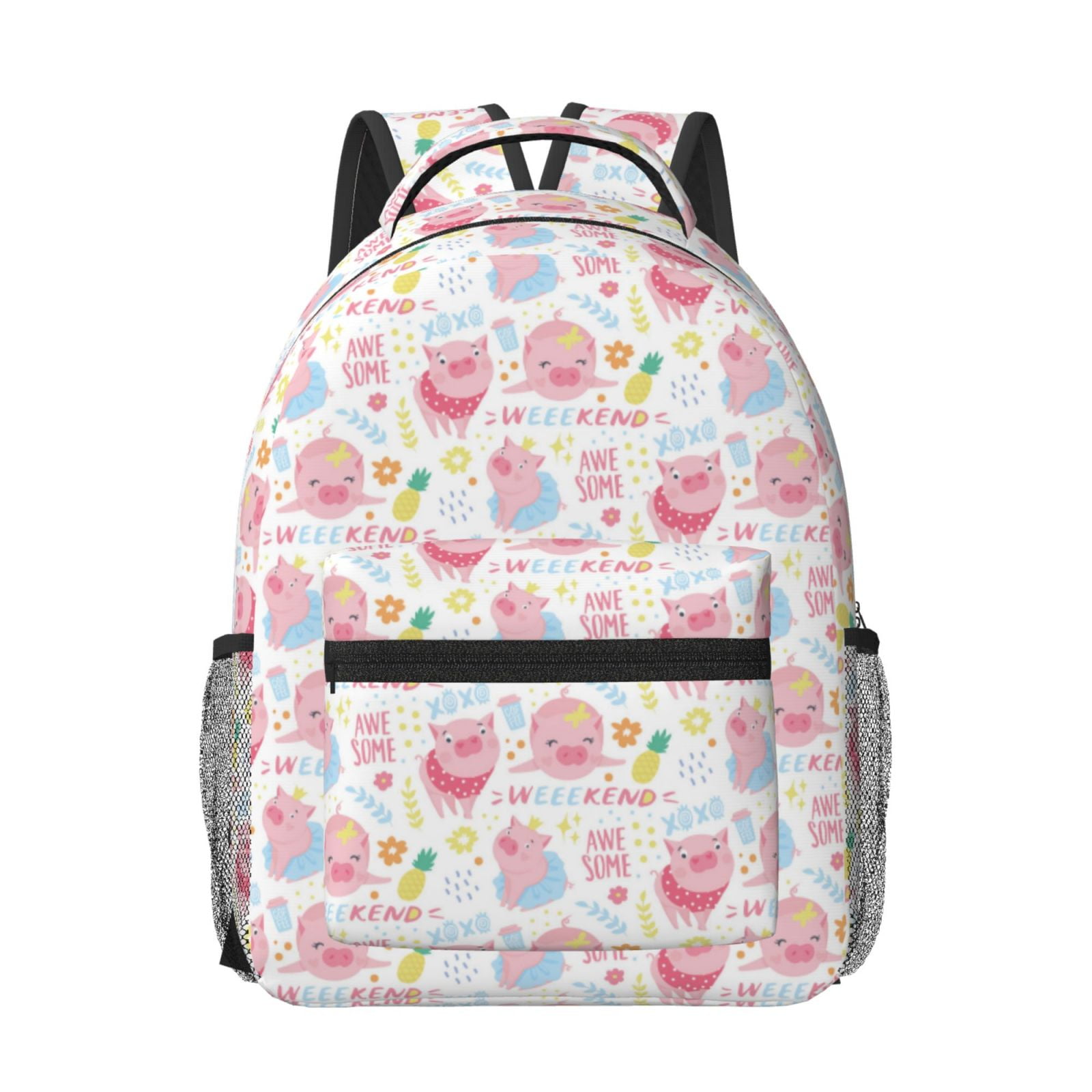Disketp Cute Pig Backpack - Comfortable Daypack with The right laptop ...