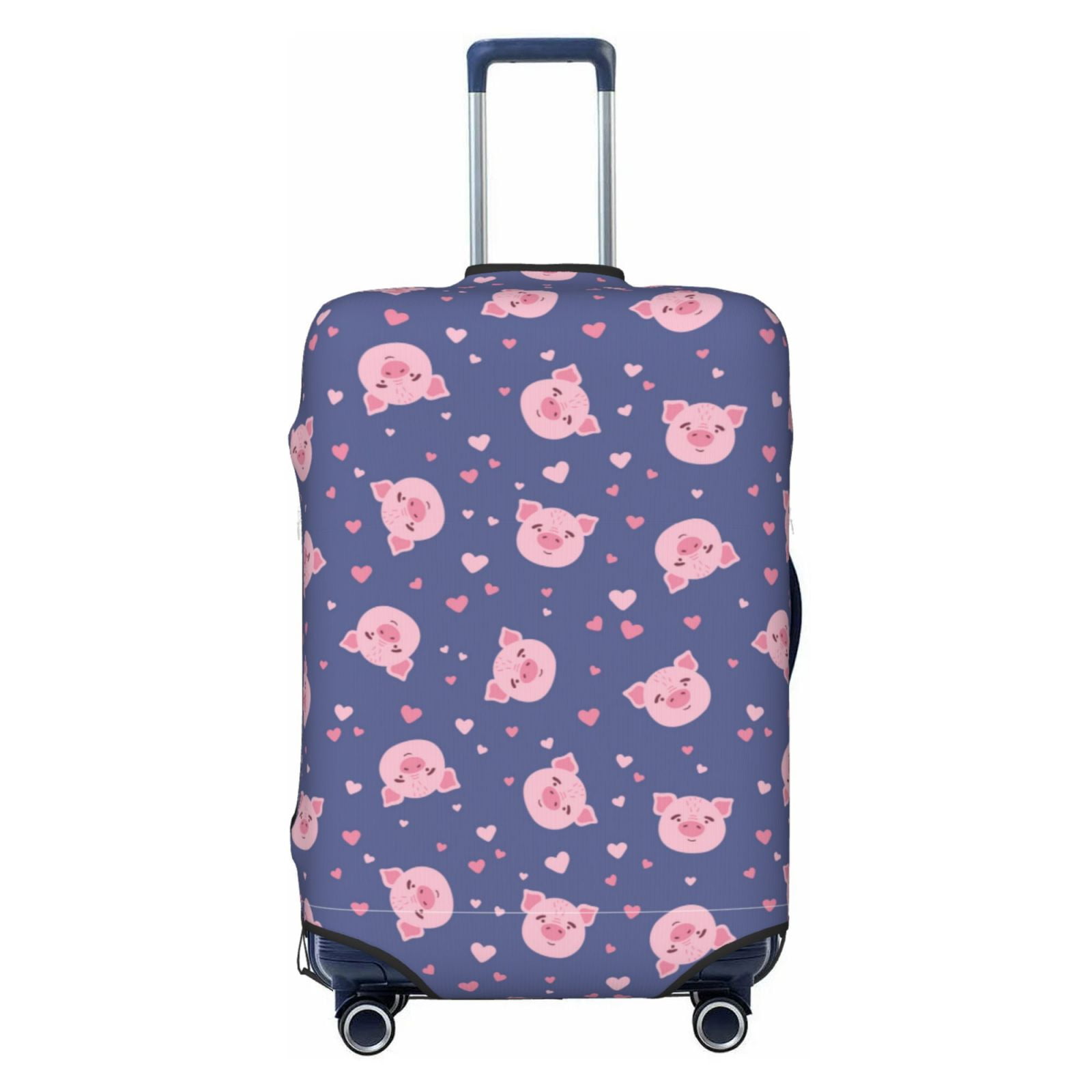 Disketp Cute Pig Elastic Travel Luggage Cover Travel Suitcase ...