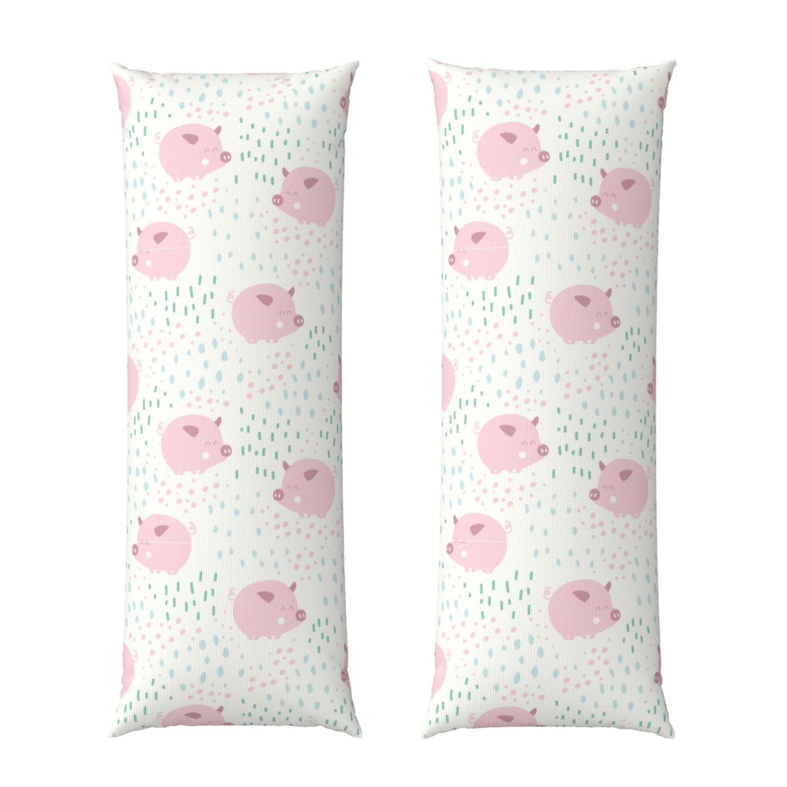 Disketp Cute Pigs Print Body Pillow Cover - Super Soft 20x54 Body ...
