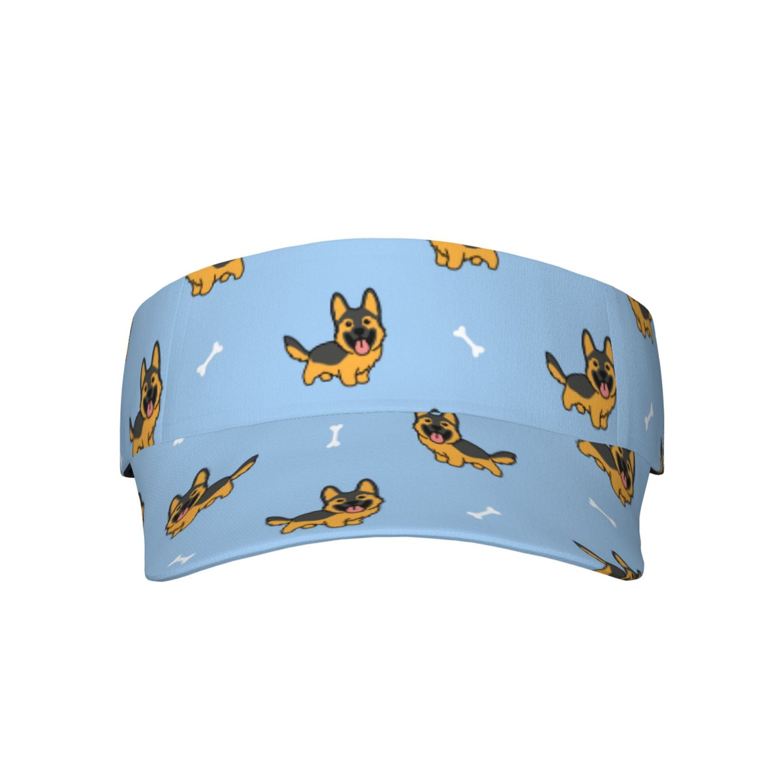 Disketp Cute Puppy Sun Visors for Women Men Unisex Tennis Golf Visor ...