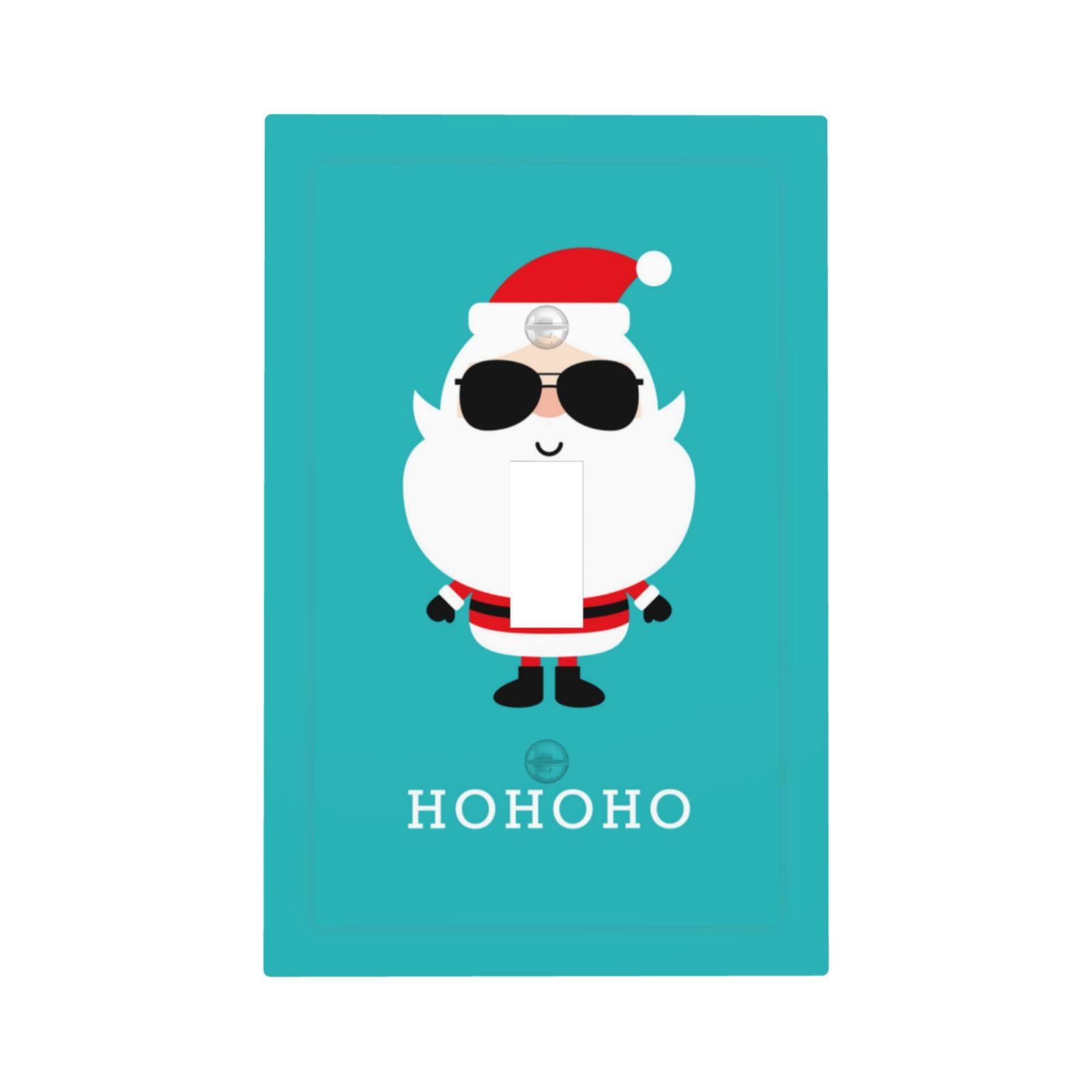 Disketp Cute Santa Claus Decorative Light Switch or Outlet Wall Plate ...