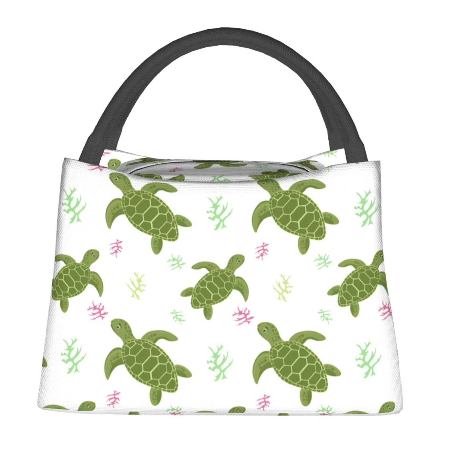 Disketp Cute Turtle Insulated Bags, Insulated Cooler Bag Totes for ...