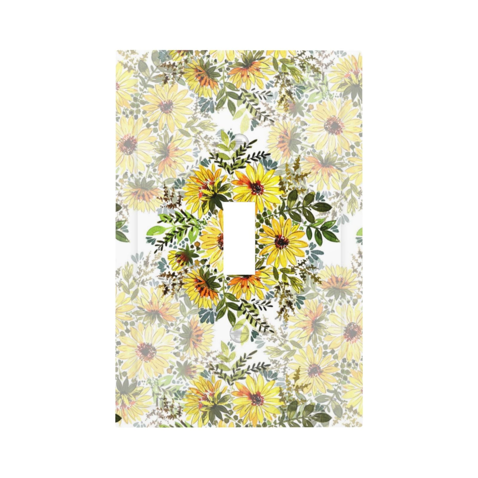 Disketp Daisies And Wildflowers Decorator Light Switch or Receptacle ...
