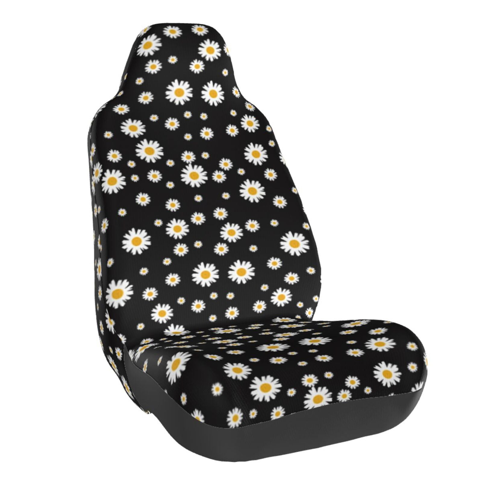 Disketp Daisy Car Seat Covers Universal Front Seat Coves for Car ...
