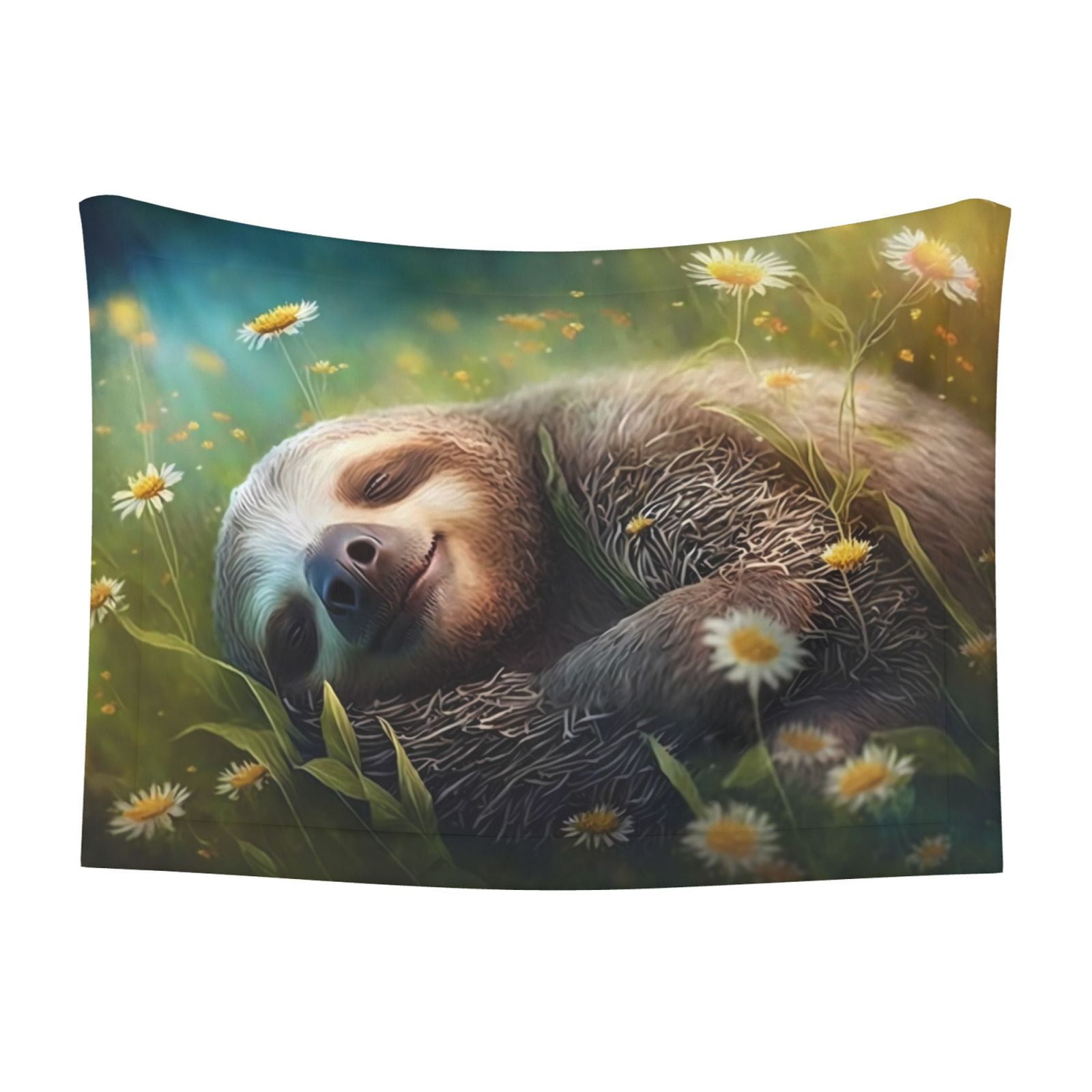 Disketp Daisy Sleeping Sloth Dog Blanket/Bed Cover for Dogs and Cats ...