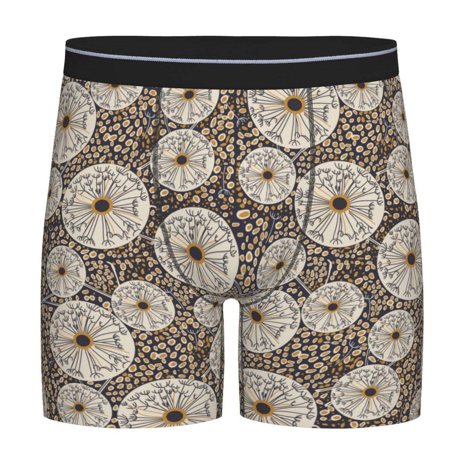 Disketp Dandelion Flower Men's Boxer Briefs Men’s Underwear Boxer ...