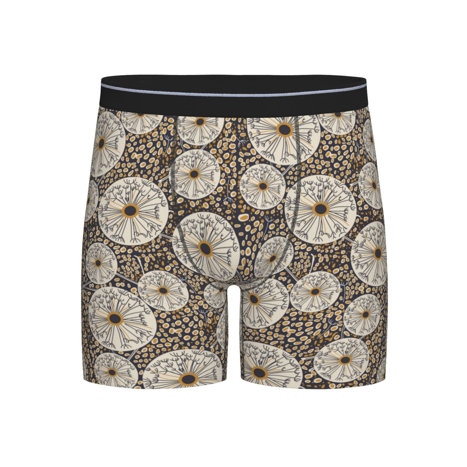 Disketp Dandelion Flower Men's Boxer Briefs Men’s Underwear Boxer ...