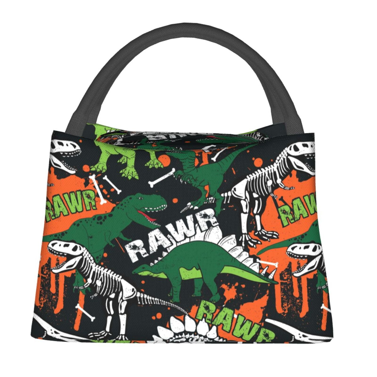 Disketp Dinosaur Skeleton Insulated Bags, Insulated Cooler Bag Totes ...