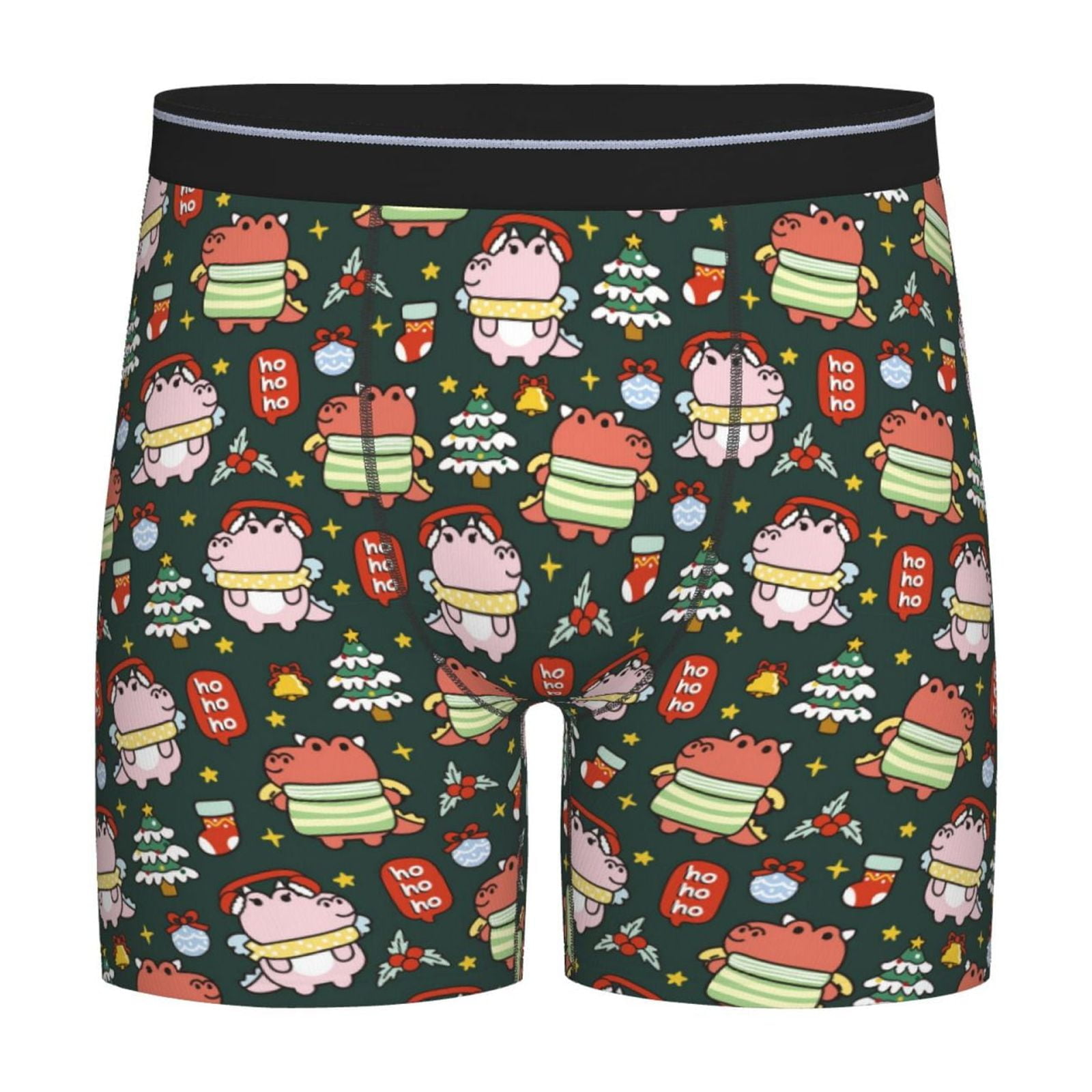 Disketp Dragon With Hohoho Men's Boxer Briefs Men’s Underwear Boxer ...