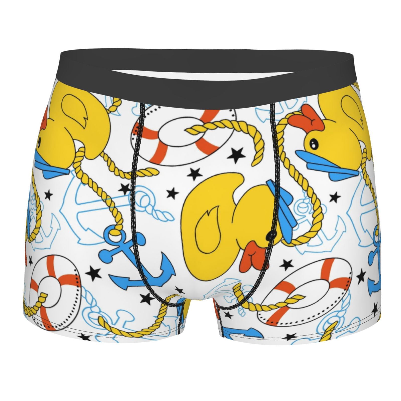 Disketp Ducks And Anchors Men'S Boxer Briefs,Soft And Breathable Cotton ...