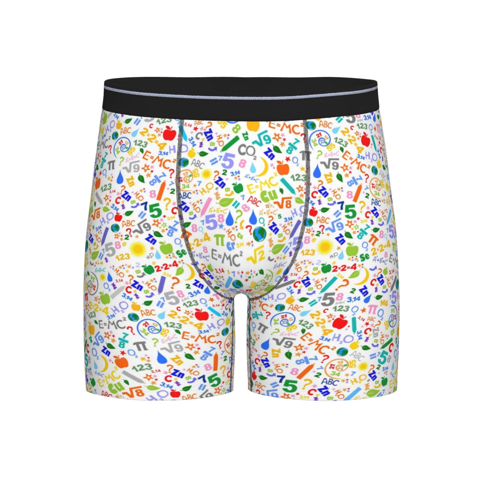Disketp Education And Science Men's Boxer Briefs Men’s Underwear Boxer ...
