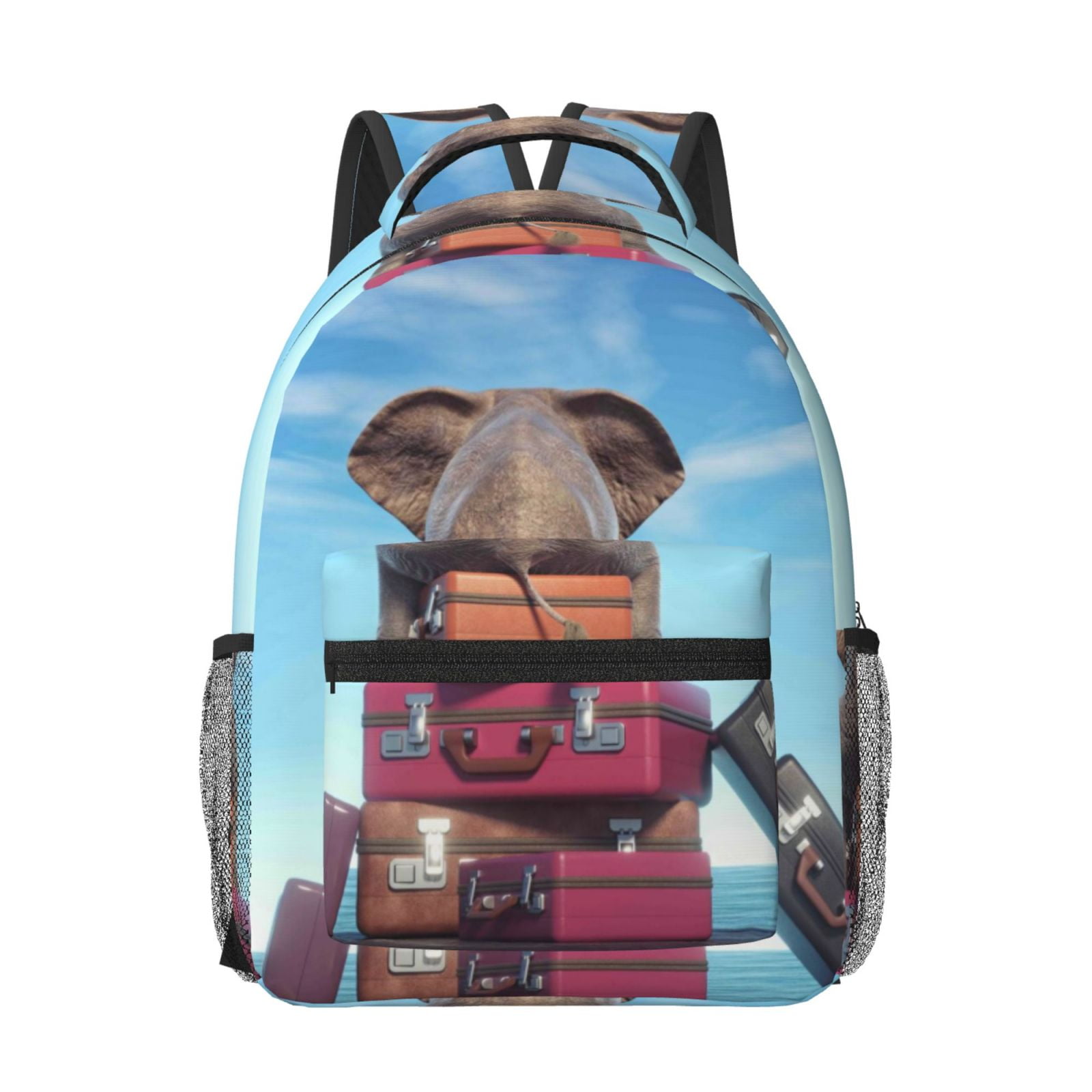 Disketp Elephant Sits Backpack - Comfortable Daypack with The right ...