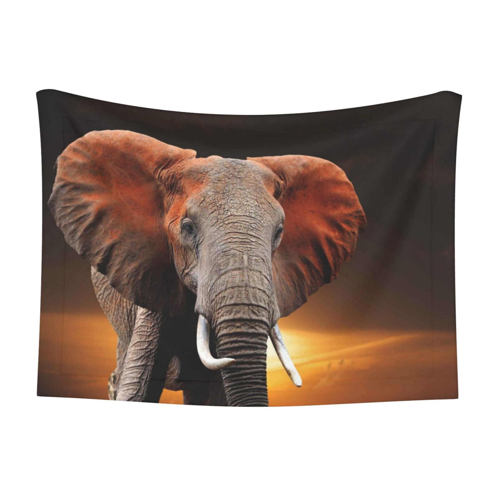Disketp Elephant Sunset in Kenya Dog Blanket/Bed Cover for Dogs and ...