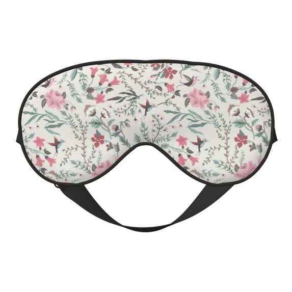 Disketp Fairy Floral Print Sleep Mask-Eye Mask for Sleeping,Comfortable ...