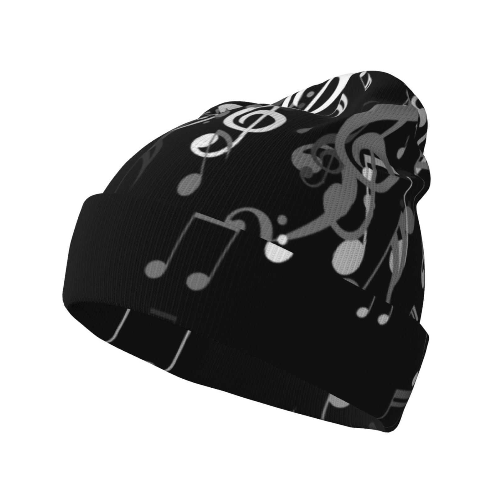 Disketp Falling Musical Winter Beanie for Men Women Beanie Knit Hat ...