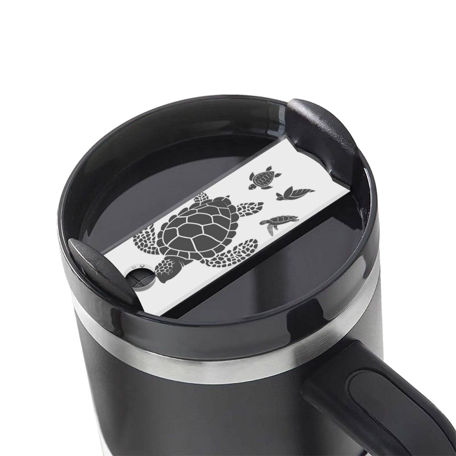 Disketp Family Of Sea Turtles Name Plate Compatible Stanley Cups Name ...