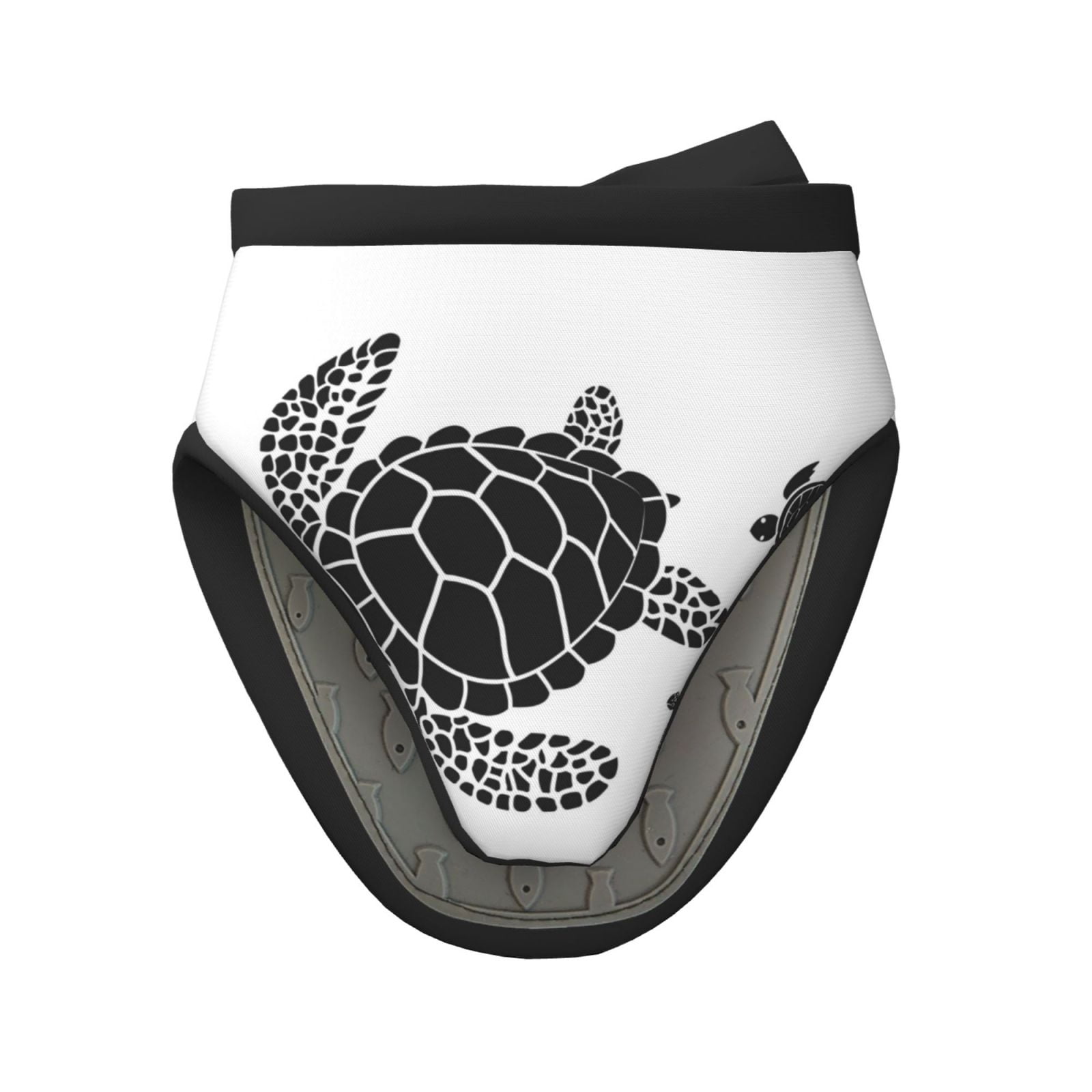 Disketp Family Of Sea Turtles Non-Slip Mini Oven Mitt Set, Short Oven ...
