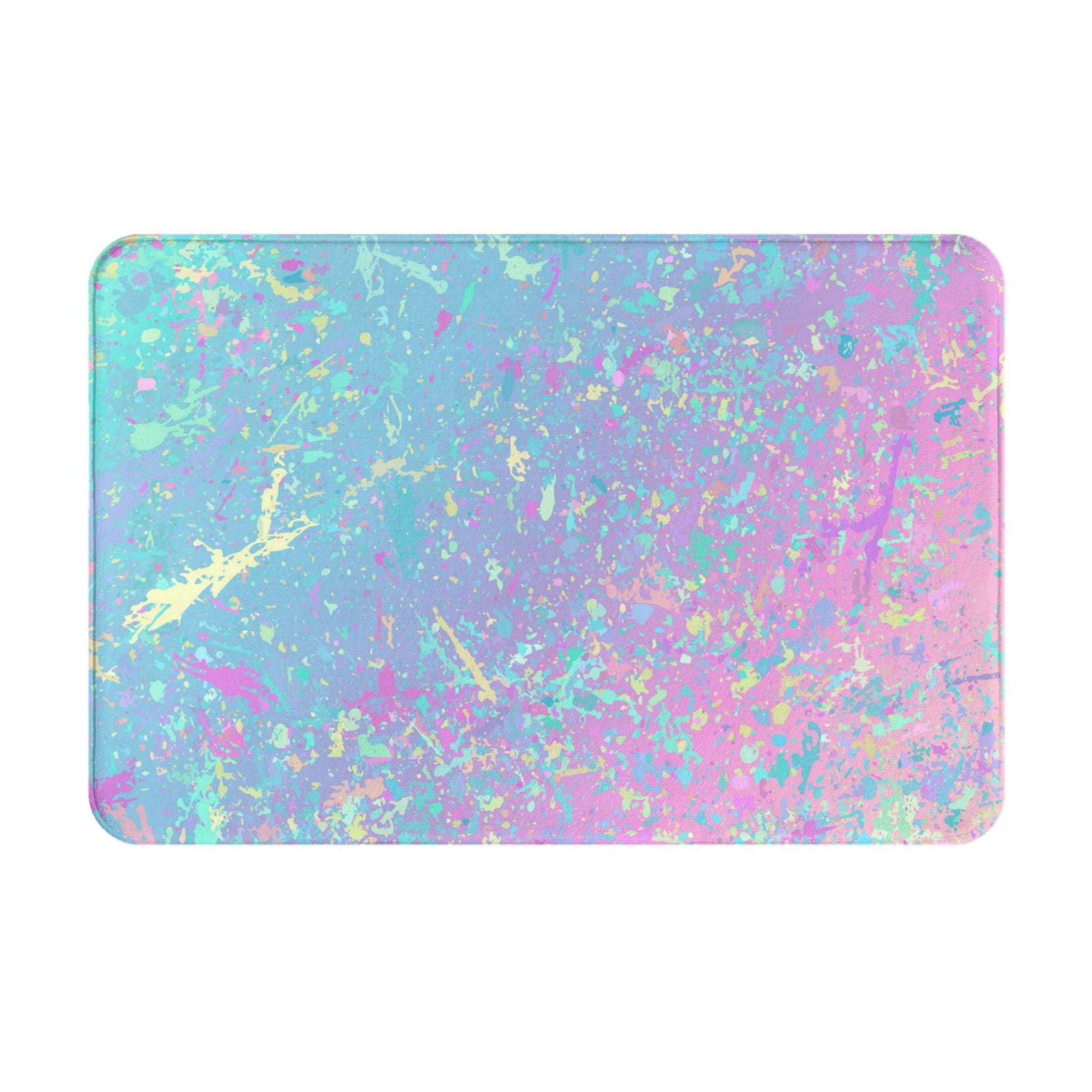 Disketp Fantasy Gradient Mat For Front Door Outside - Doormat Outdoor ...