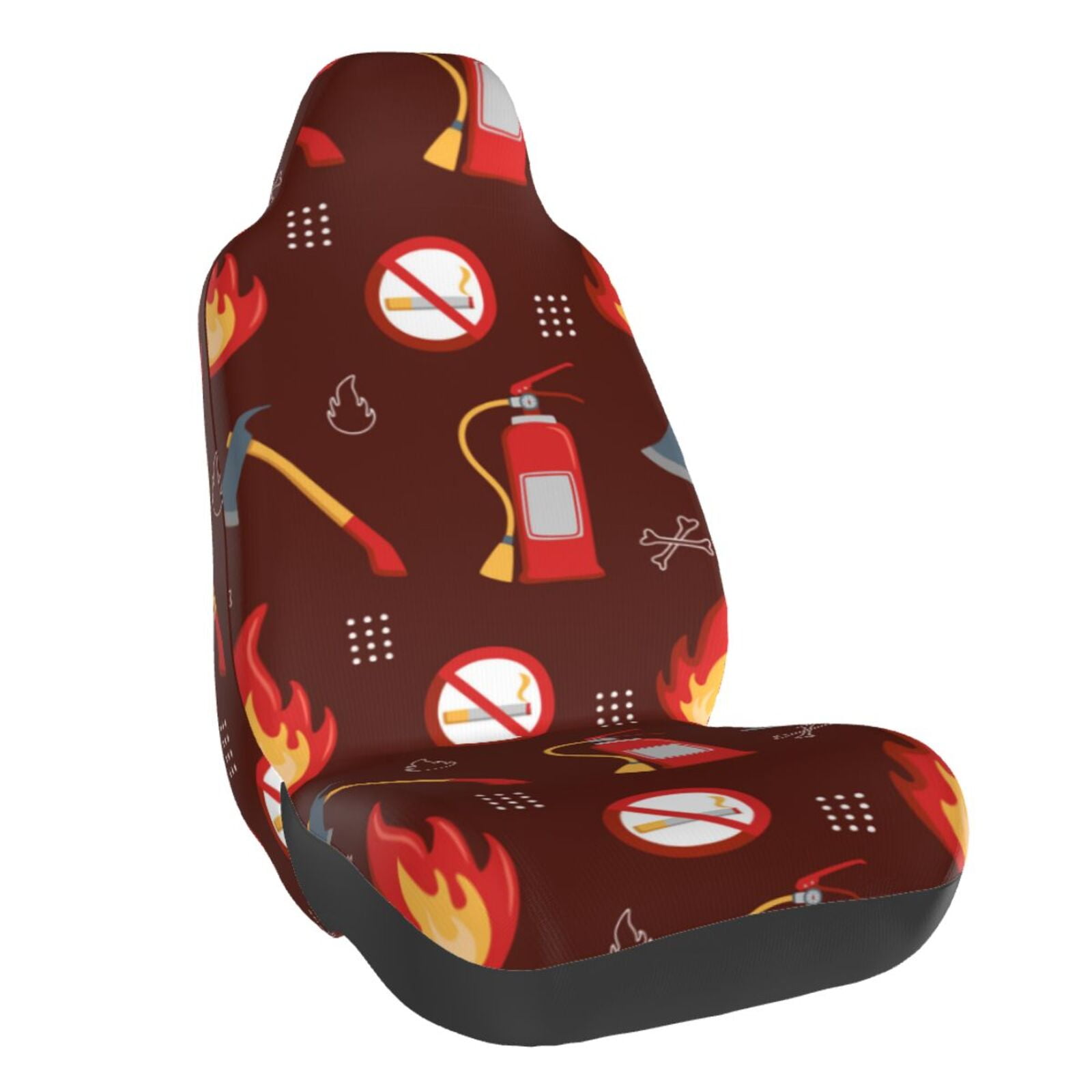 Disketp Fire Extinguisher Car Seat Covers Universal Front Seat Coves ...