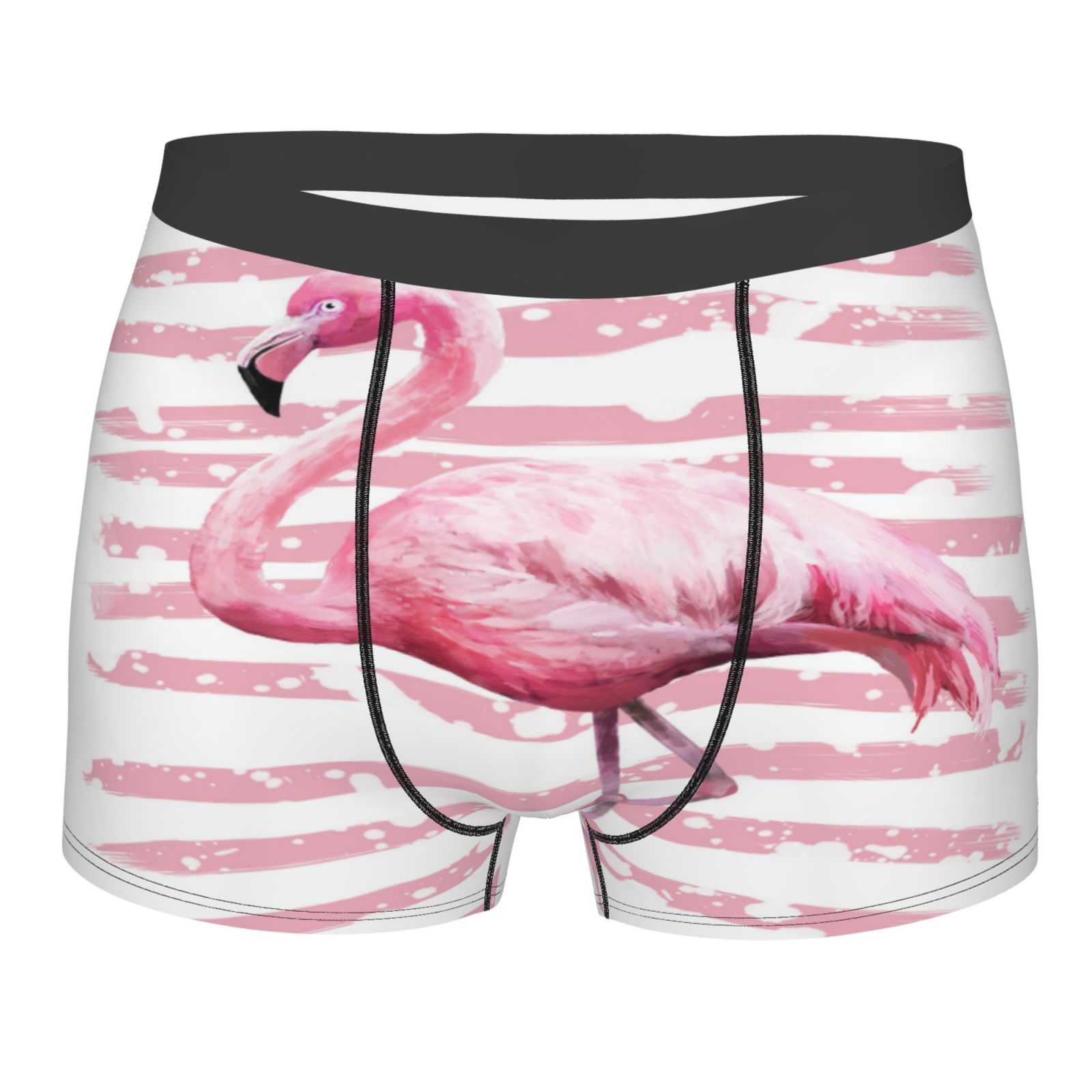 Disketp Flamingo Men'S Boxer Briefs,Soft And Breathable Cotton ...