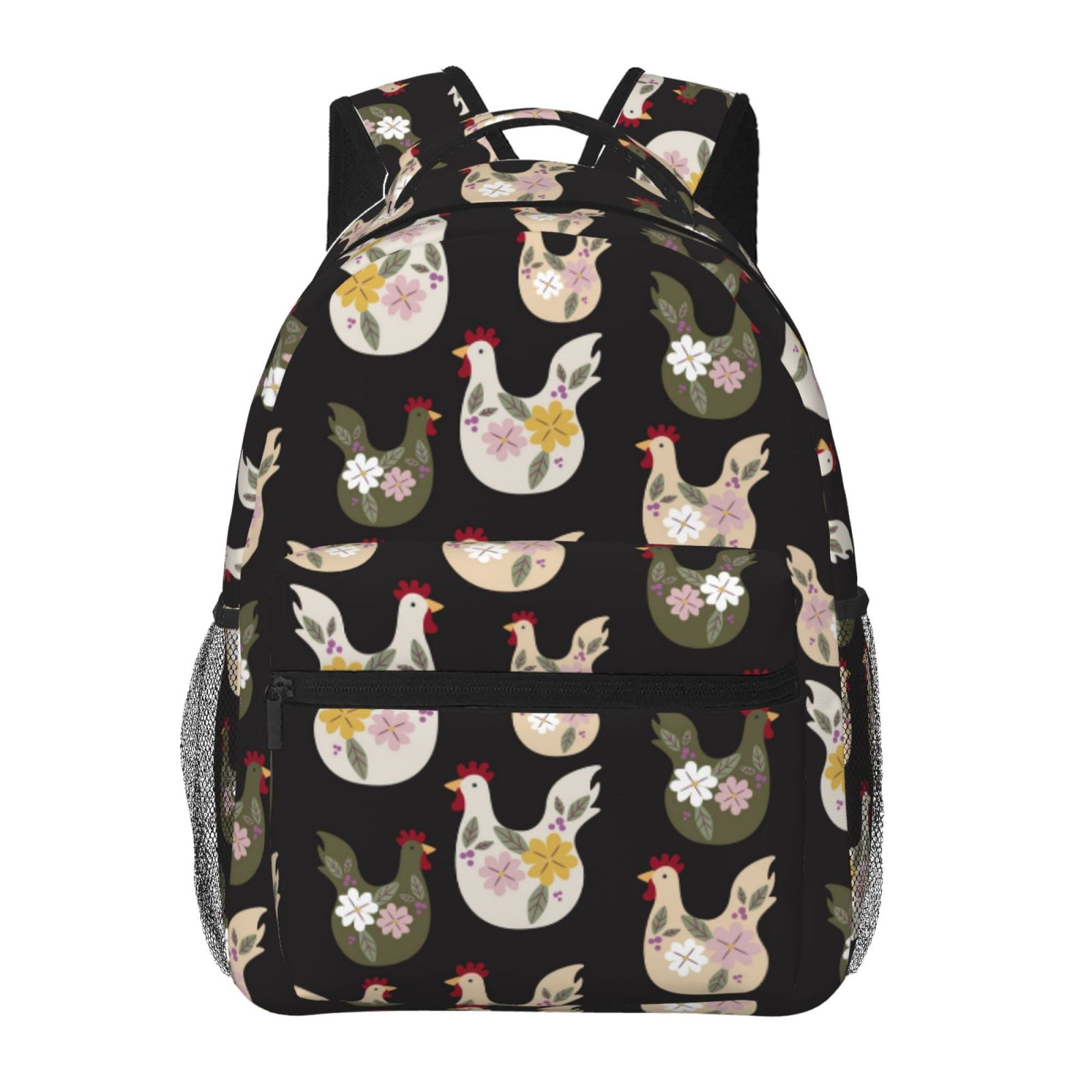 Disketp Flowe Rooster Backpack for Men and Women - Lightweight Backpack ...