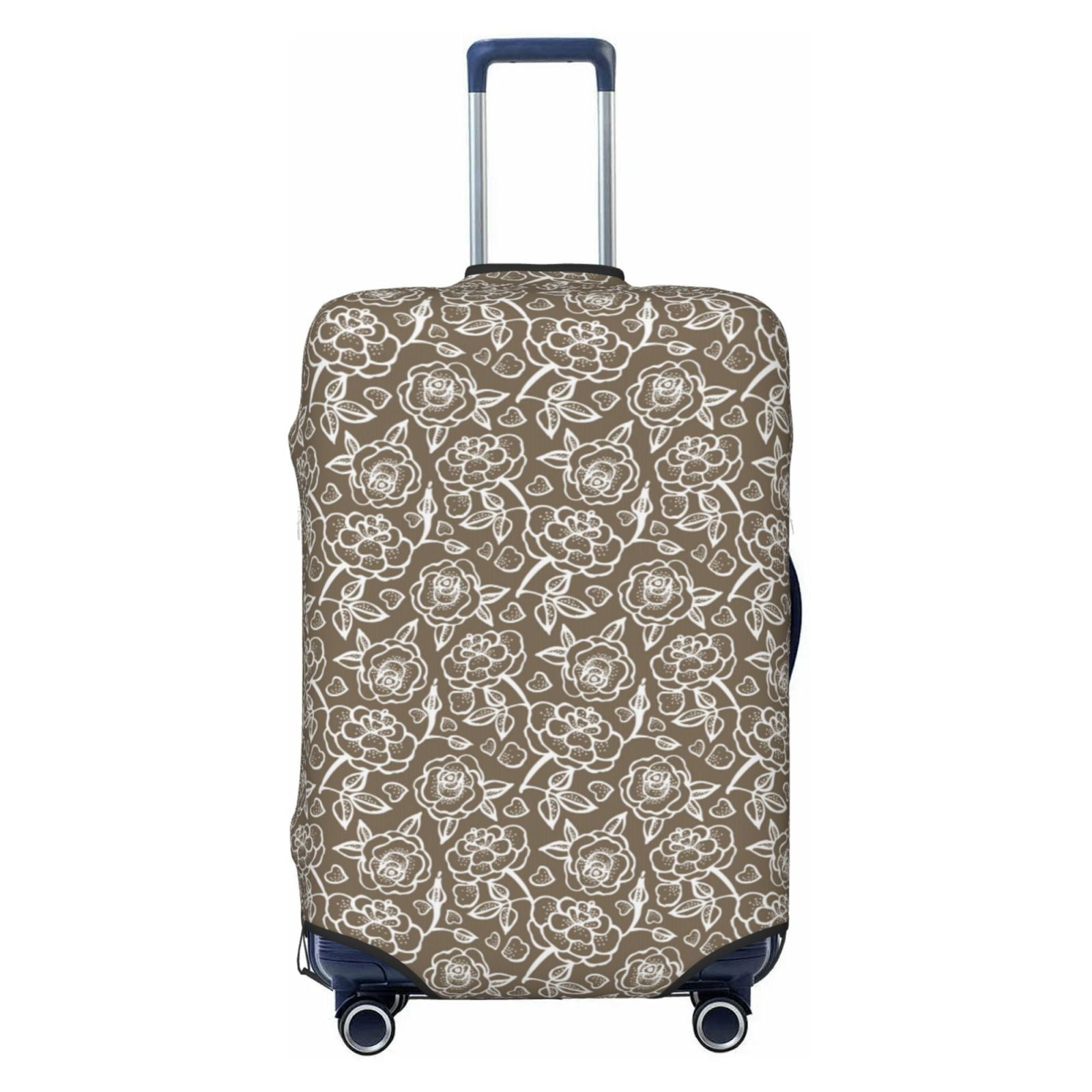 Disketp Flower Rose Elastic Travel Luggage Cover Travel Suitcase ...