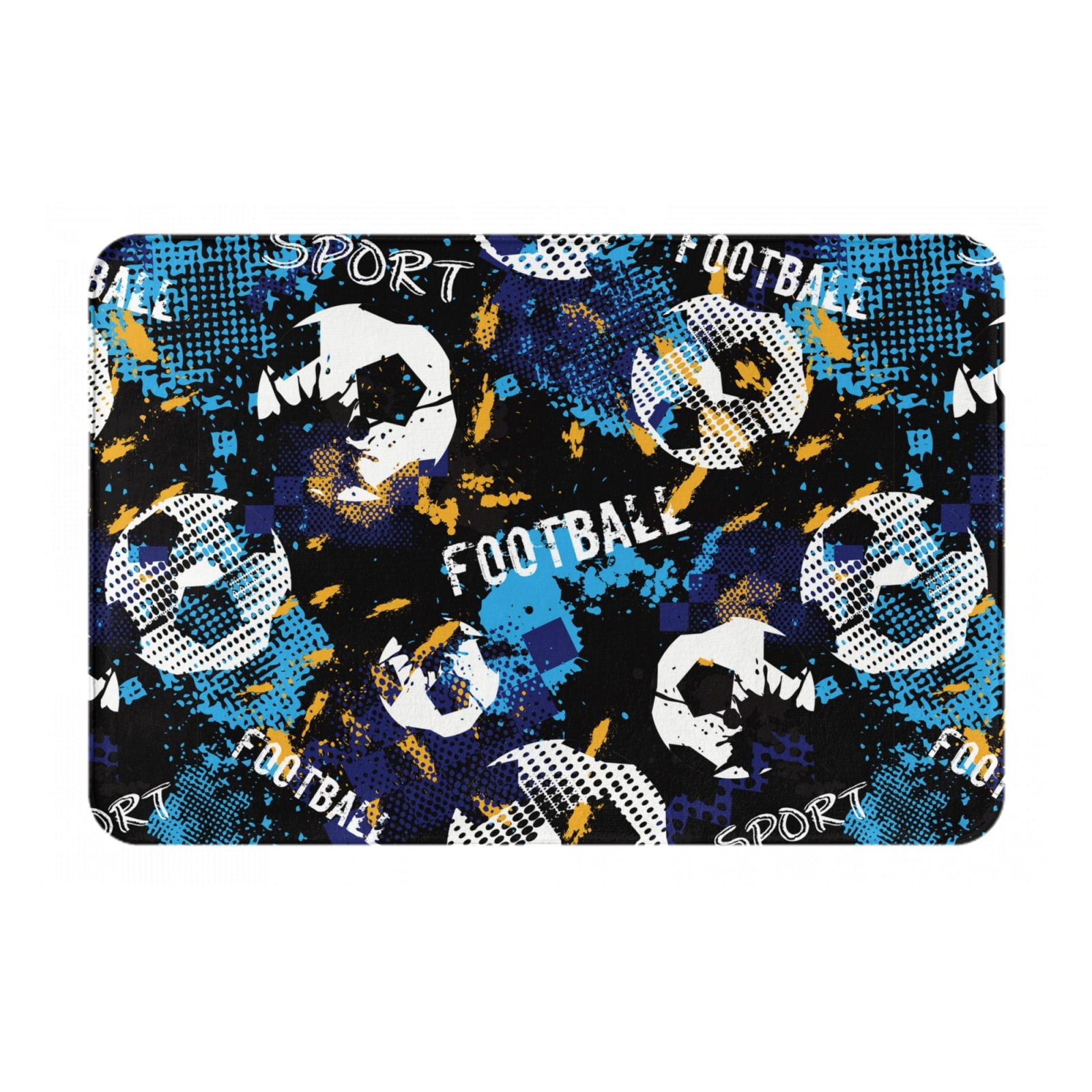 Disketp Football Mat For Front Door Outside - Doormat Outdoor Entrance ...