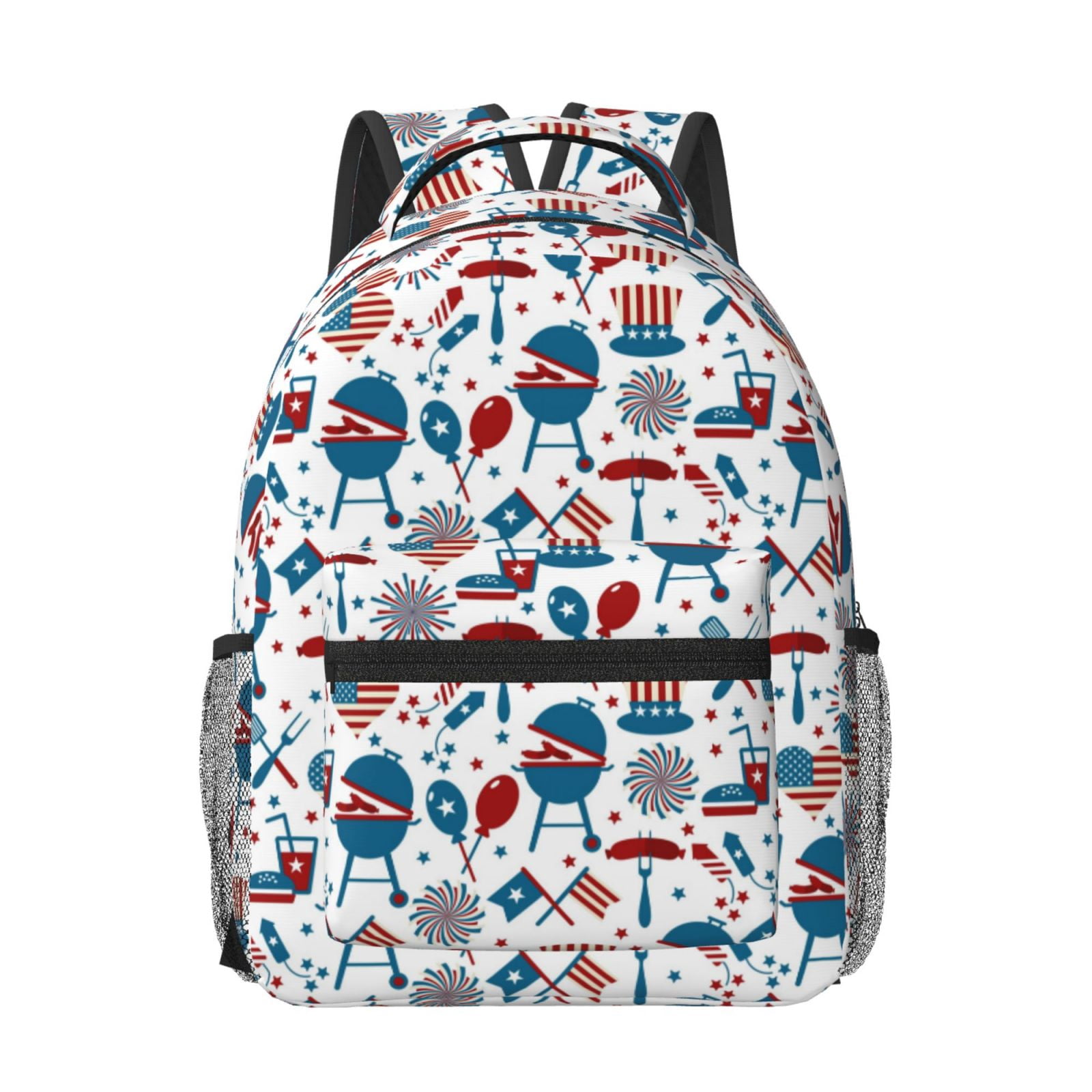 Disketp Fourth Of July Party Backpack - Comfortable Daypack with The ...