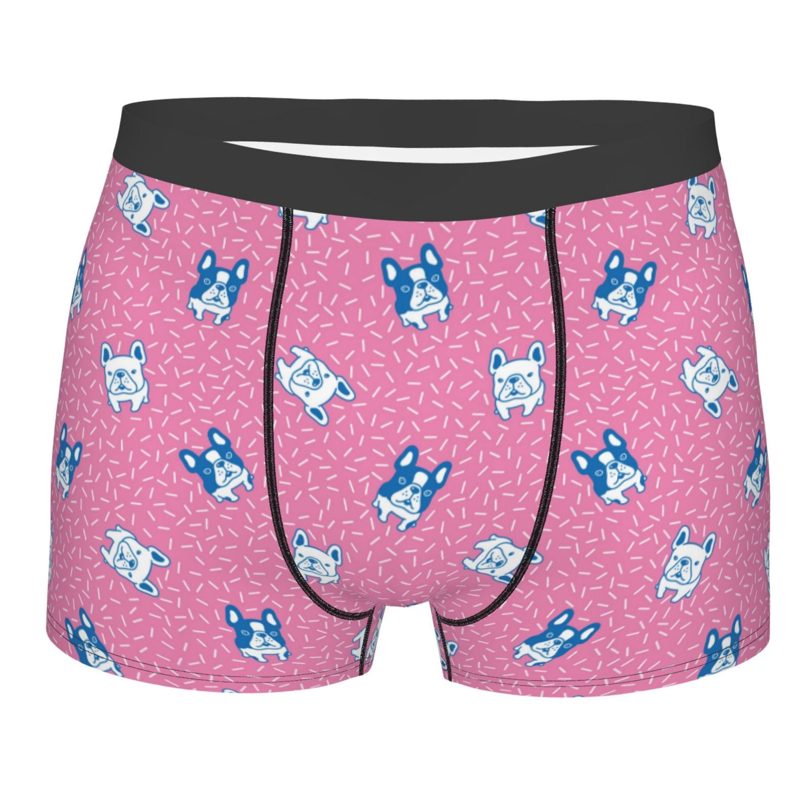Disketp French Bulldog Men'S Boxer Briefs,Soft And Breathable Cotton ...