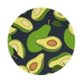 Disketp Fresh Avocado Small Mouse Pad 7.9x7.9 Inches,Washable Round ...