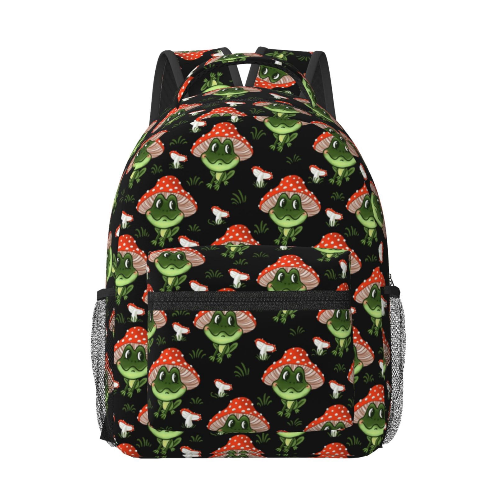 Disketp Frogs In Mushroom Hats Backpack for Women and Men, Lightweight ...