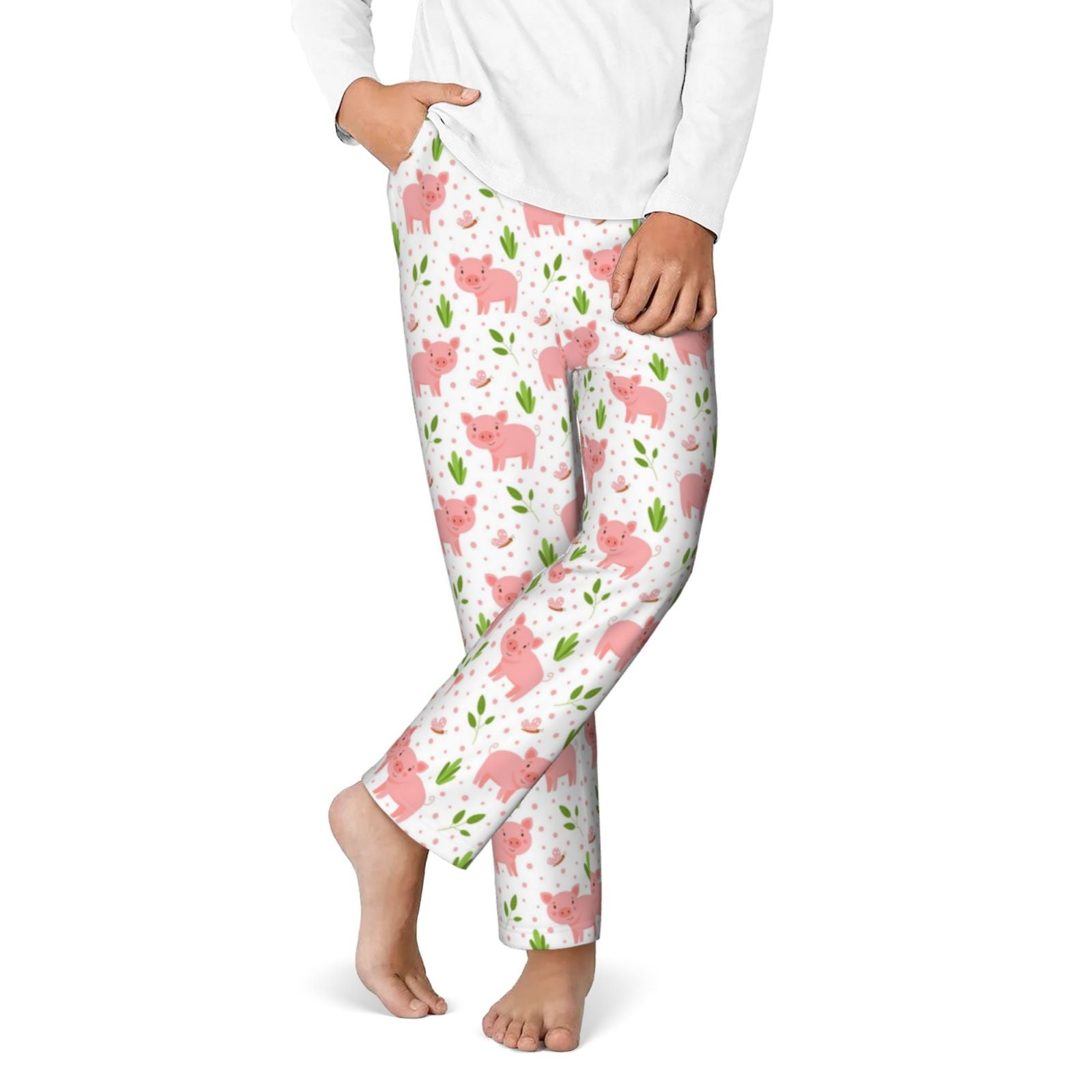 Disketp Funny Little Pigs for Teenagers' Pajama Pants ,Lounge Pants ...