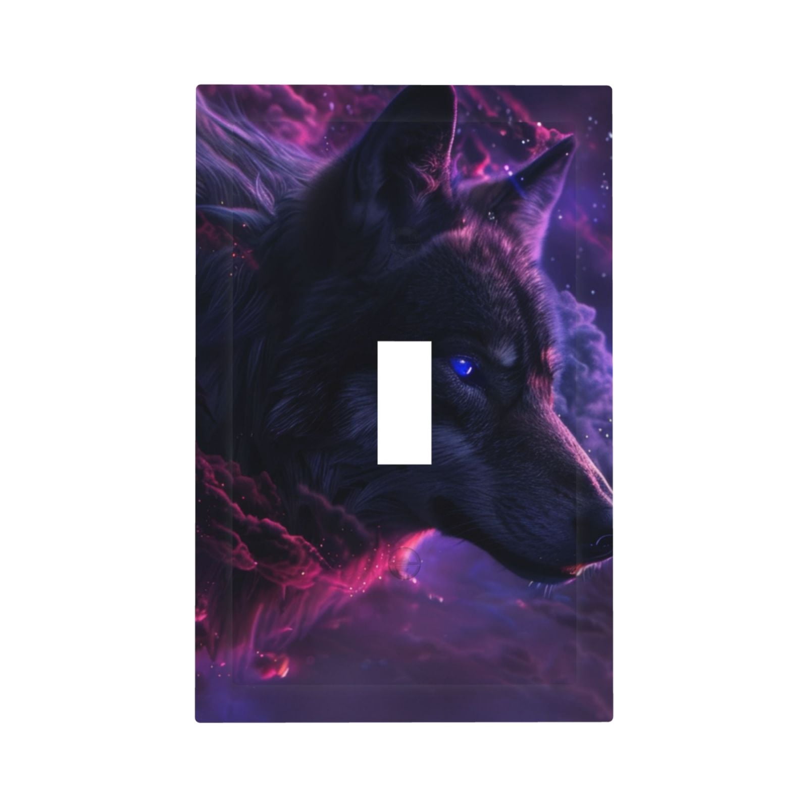 Disketp Galactic Wolf Stare Decorative Light Switch or Outlet Wall ...