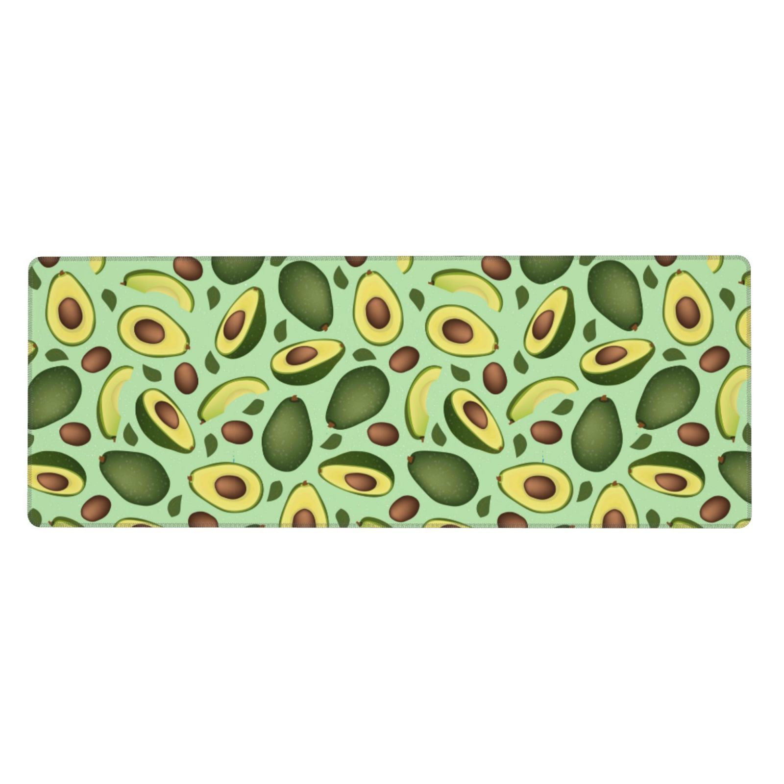 Disketp Gaming Mouse Pad Avocado With Seeds Pattern Large Mouse Mat ...