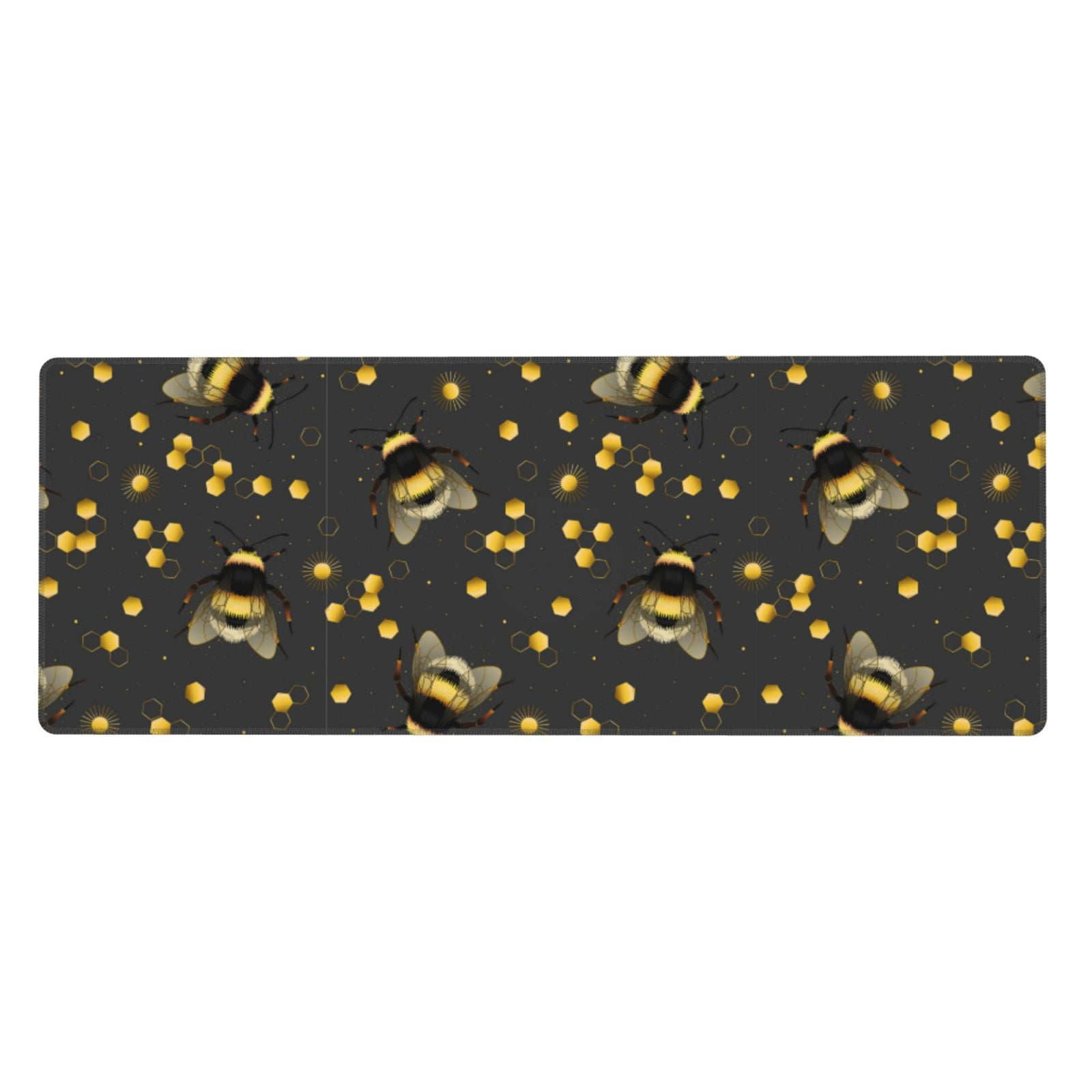 Disketp Gaming Mouse Pad Bumblebee Pattern Large Mouse Mat Long ...