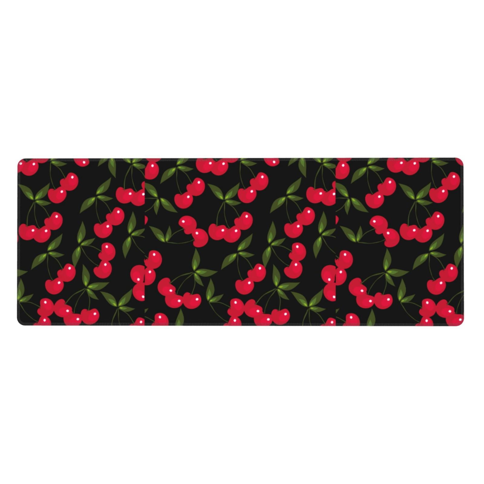 Disketp Gaming Mouse Pad Cherry Pattern Large Mouse Mat Long Extended ...