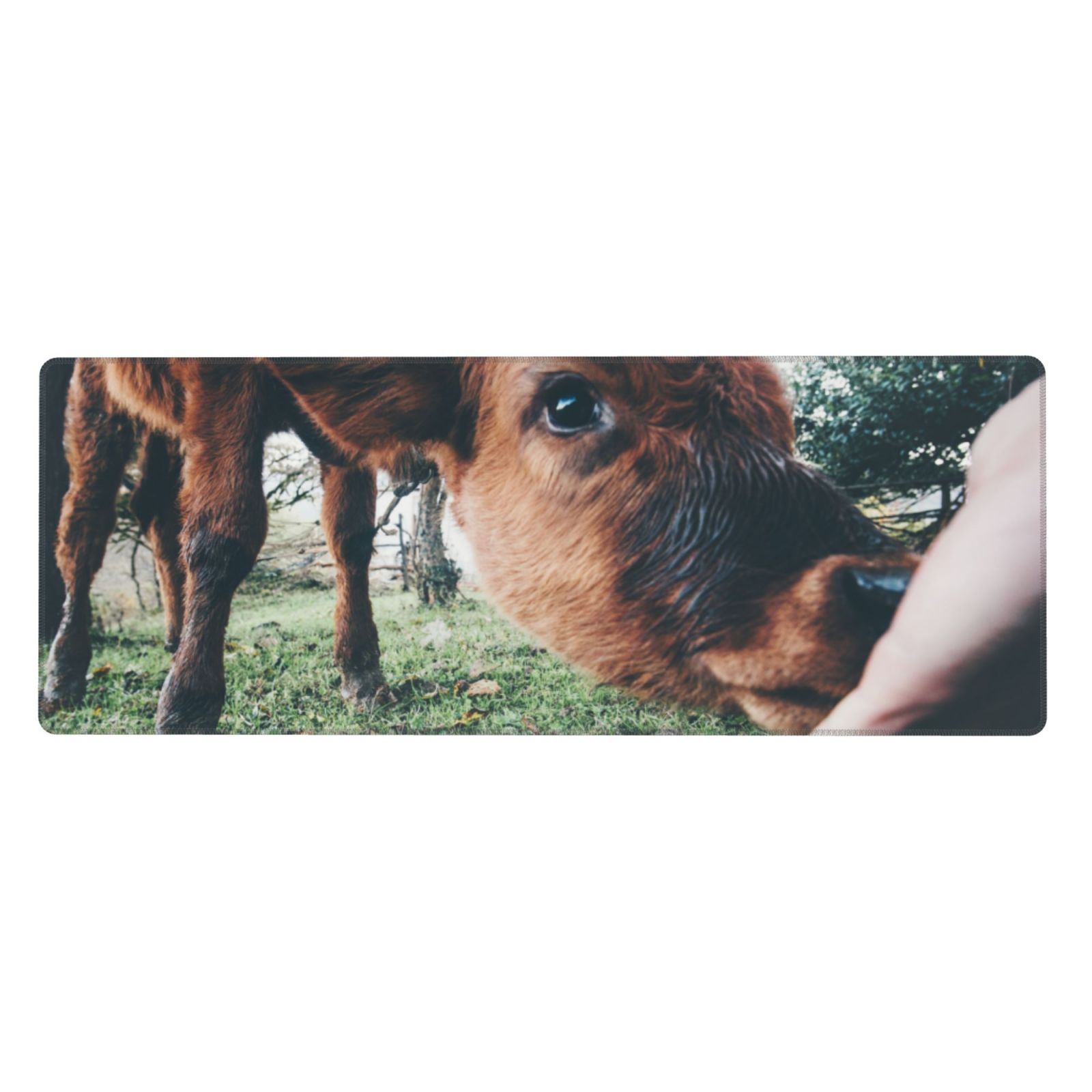 Disketp Gaming Mouse Pad Funny Cow Pattern Large Mouse Mat Long ...