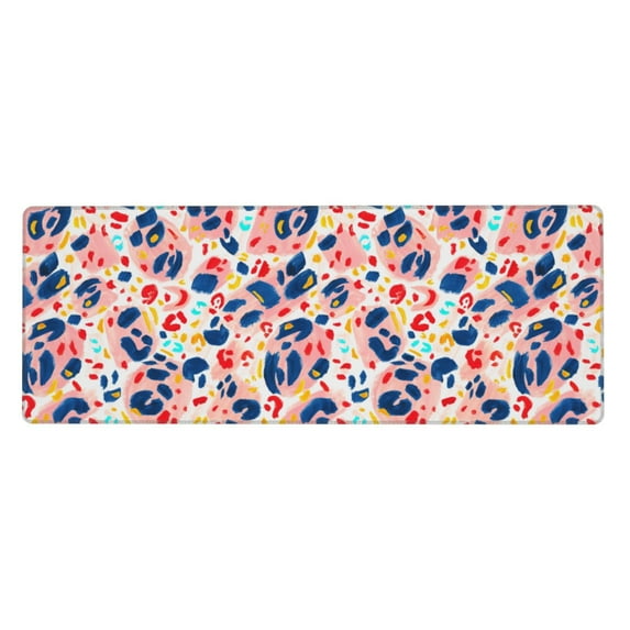 Disketp Gaming Mouse Pad Hand Painted Abstract Leopard Print Pattern ...