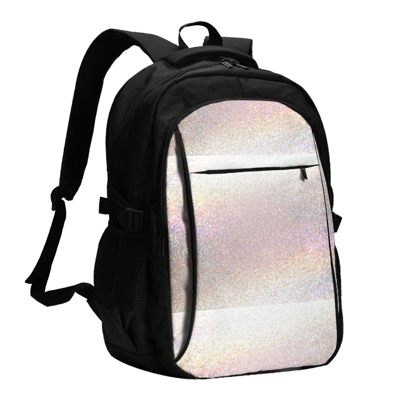 Disketp Glitter Light Pearl Travel Laptop Backpack, Laptops Backpack ...