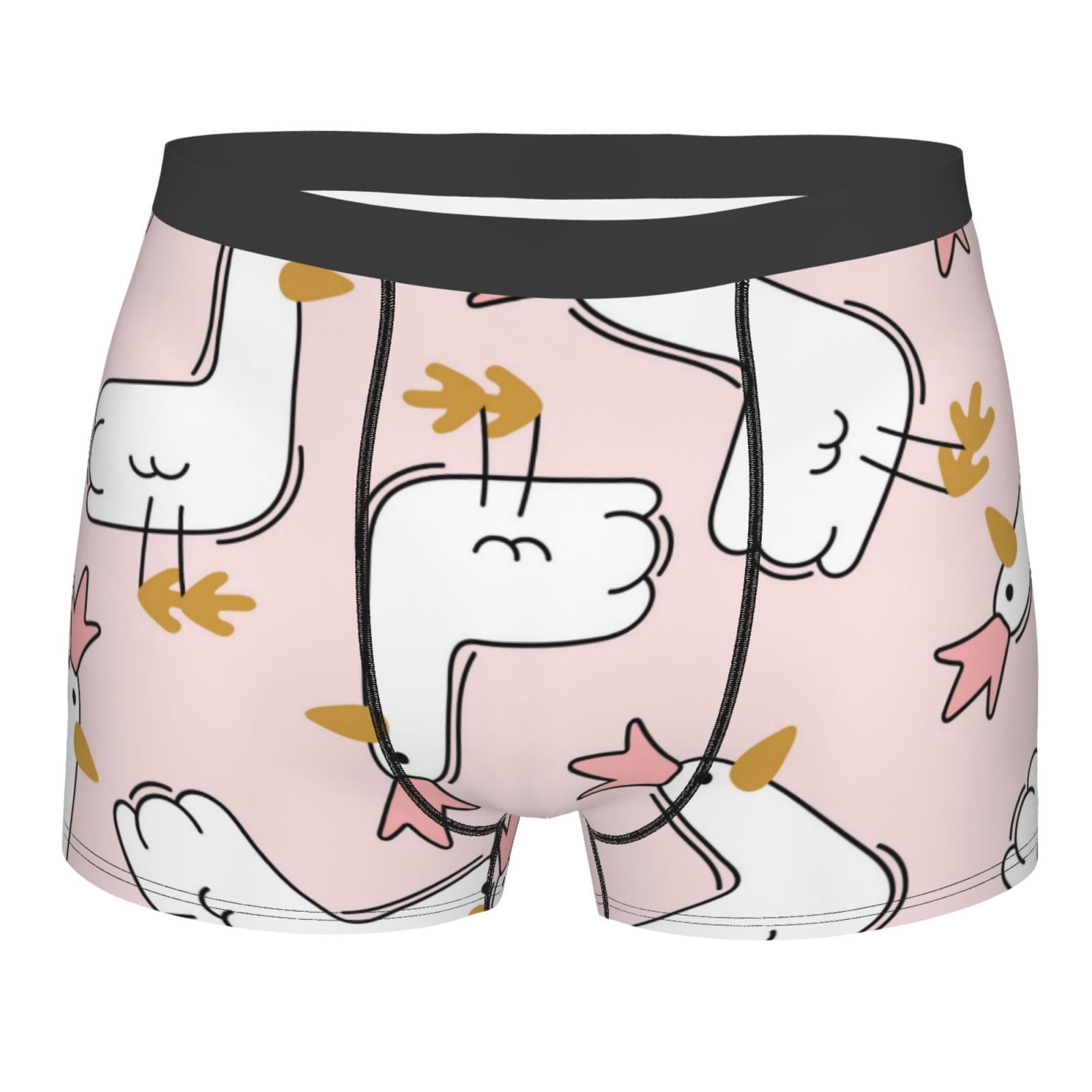 Disketp Goose Queen Men'S Boxer Briefs,Soft And Breathable Cotton ...