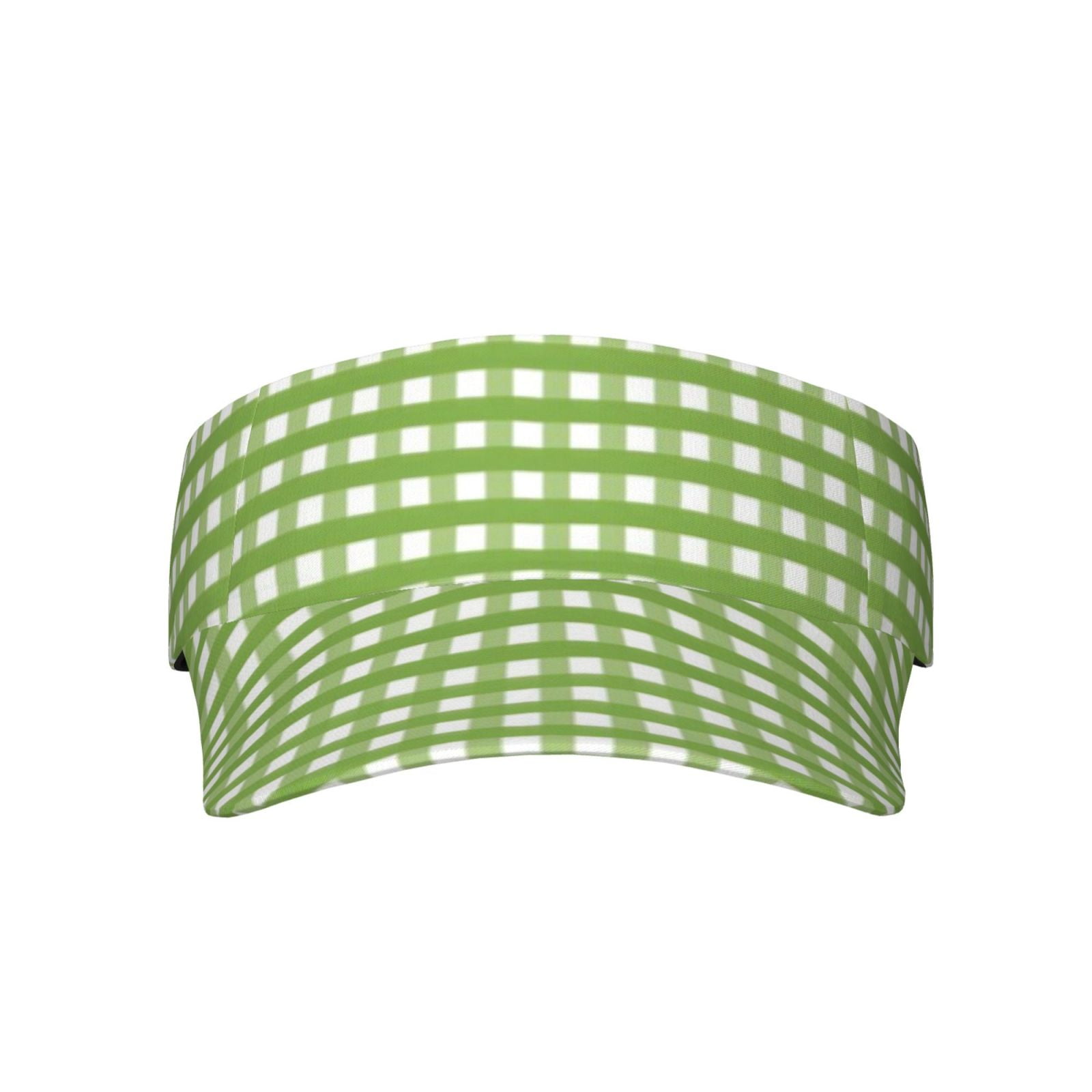 Disketp Green Gingham Sun Visors for Women Men Unisex Tennis Golf Visor ...