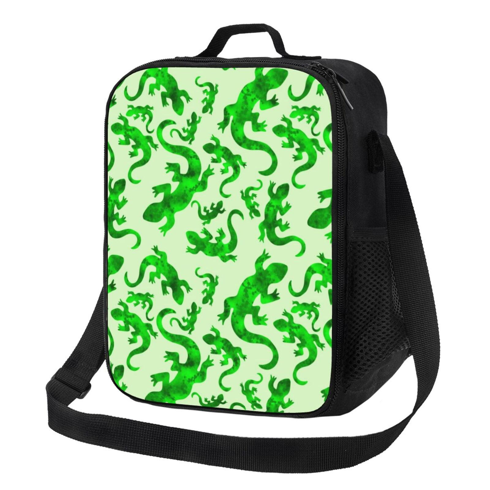 Disketp Green Lizard Insulated Lunch Bag Lunch Box - Lunch Bag for Men Adult Women - Walmart.com