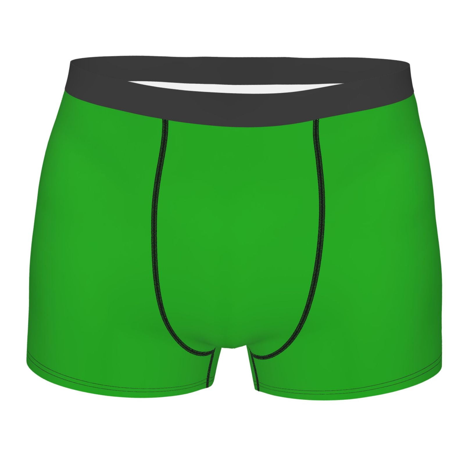 Disketp Green Men'S Boxer Briefs,Soft And Breathable Cotton Underwear ...