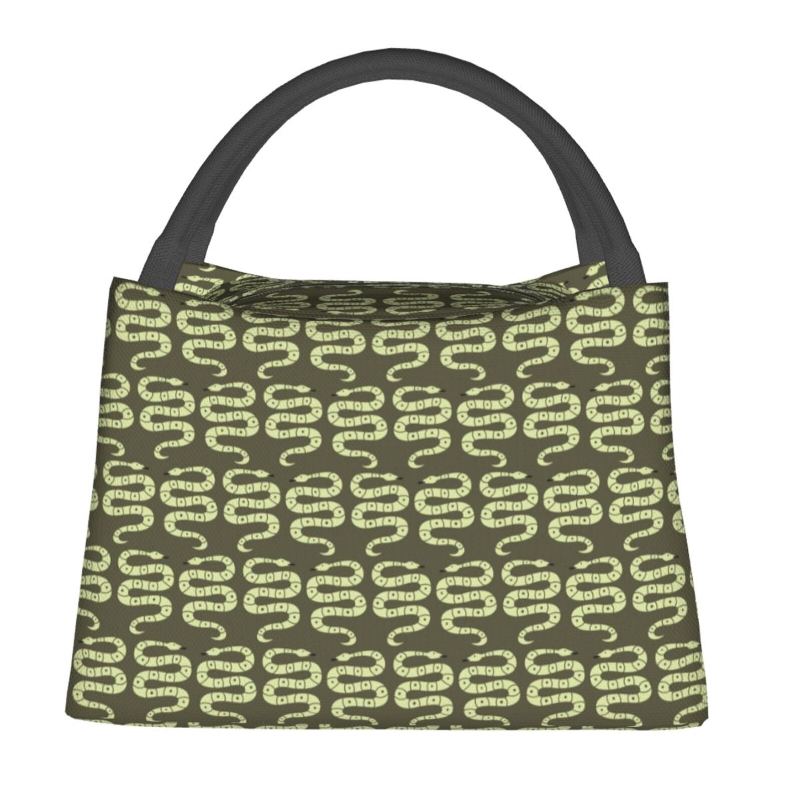 Disketp Green Snake Insulated Bags, Insulated Cooler Bag Totes for ...