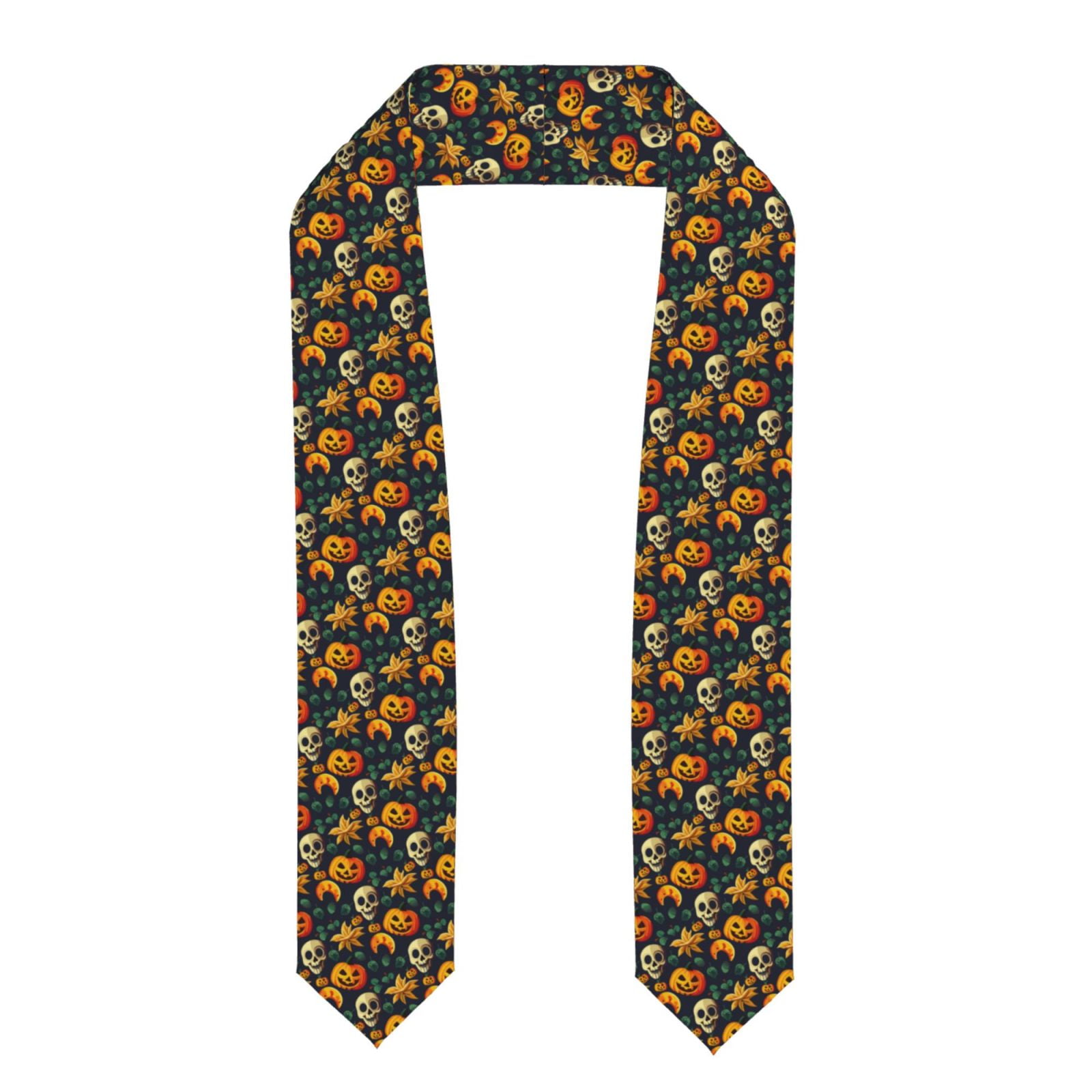 Disketp Halloween Skull Graduation Stole Class of 2024 Customized ...