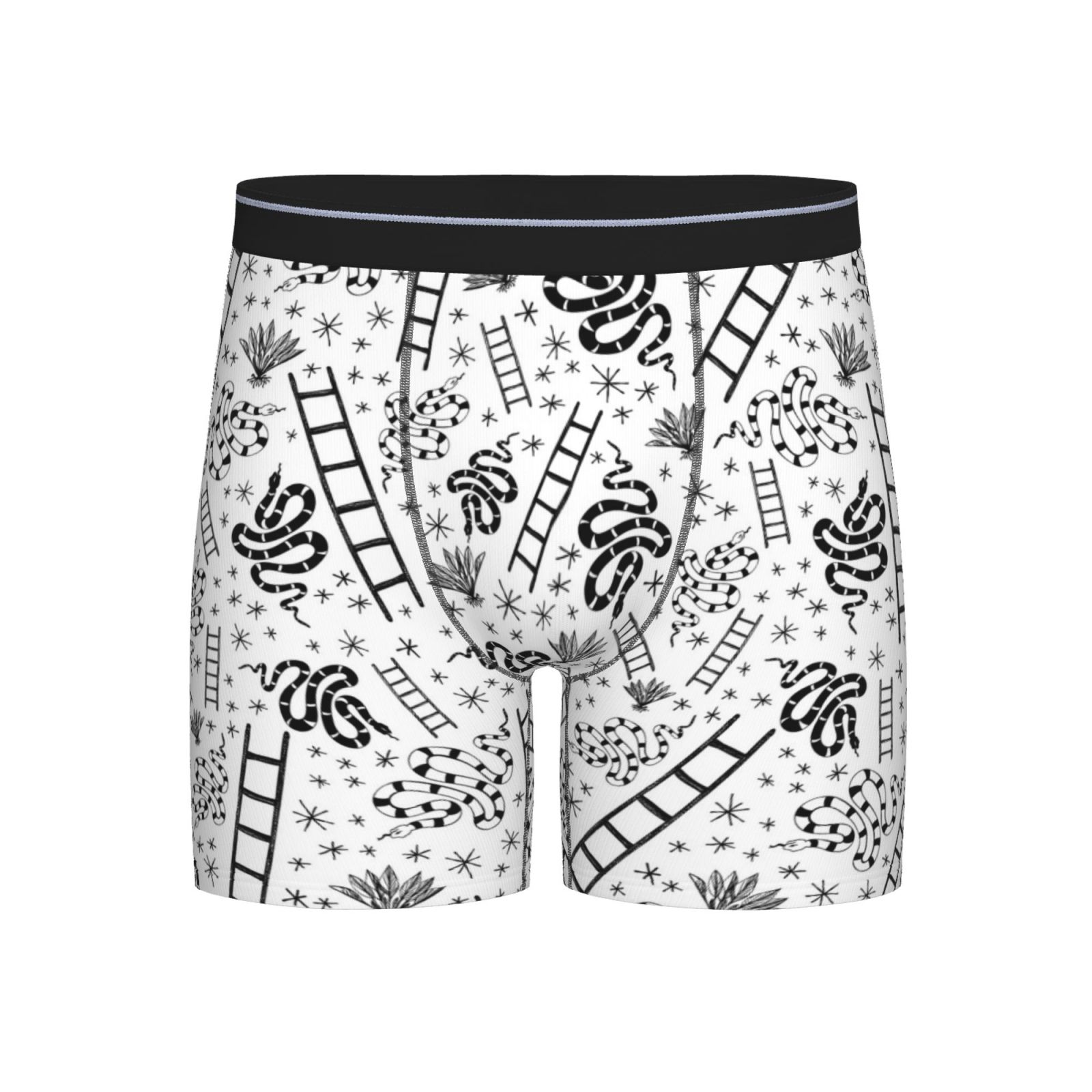 Disketp Hand Drawn Snake Men's Boxer Briefs Men’s Underwear Boxer ...