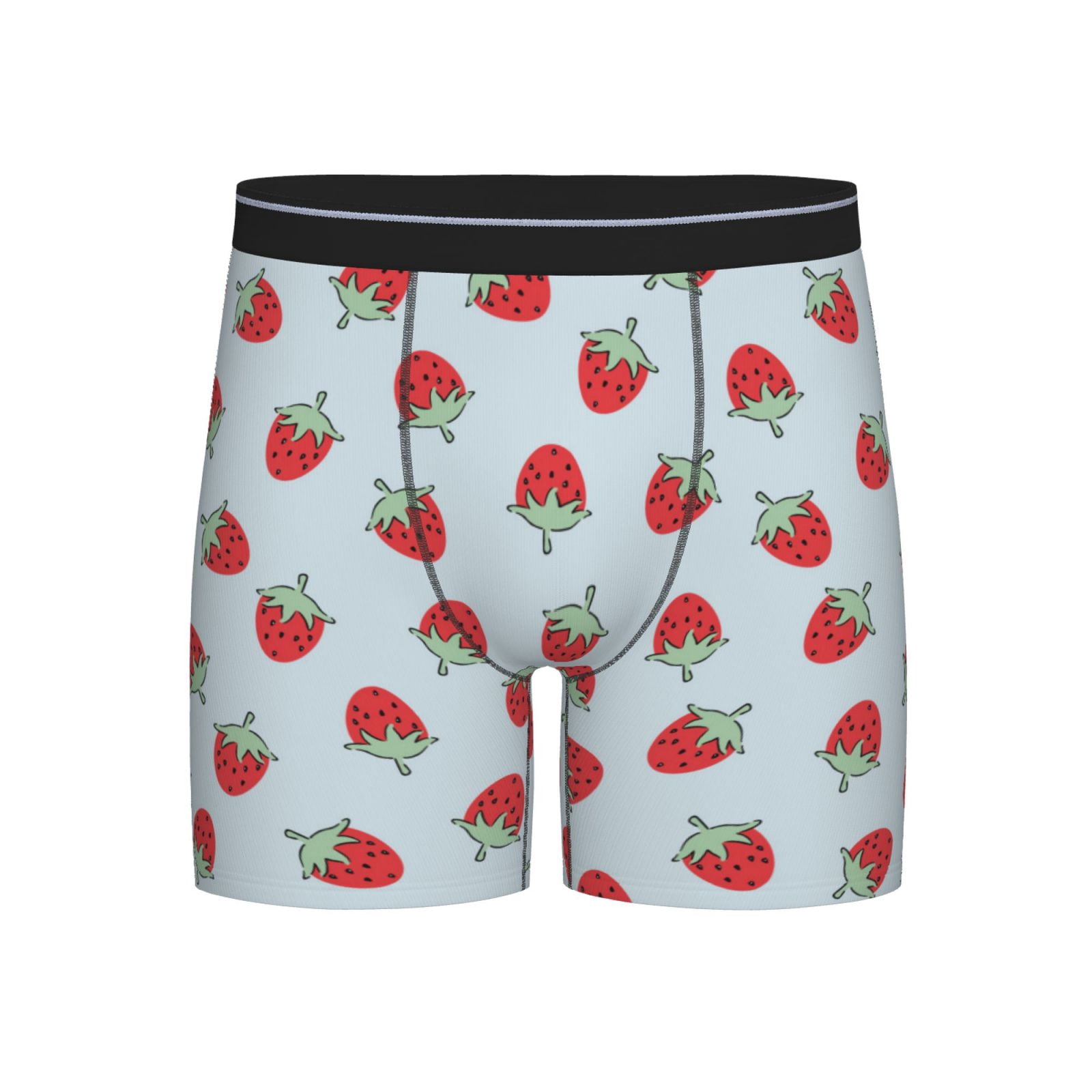 Disketp Hand Drawn Strawberry Men's Boxer Briefs Men’s Underwear Boxer ...