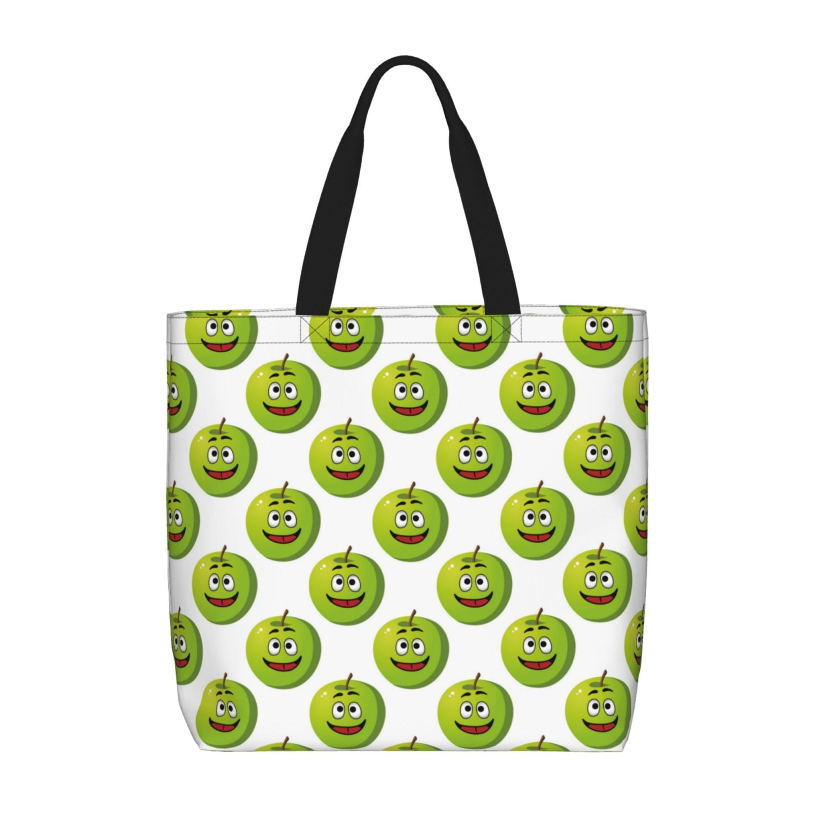 Disketp Happy Fruit Canvas Tote Bag,Women Shoulder Bag Crossbody ...