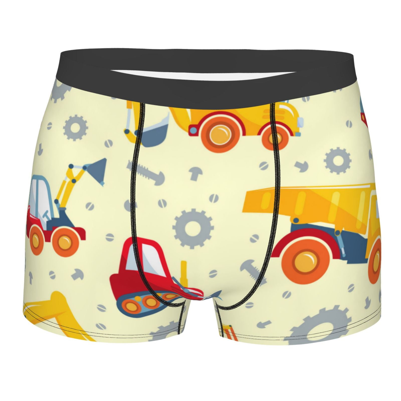 Disketp Heavy Equipment Men'S Boxer Briefs,Soft And Breathable Cotton ...